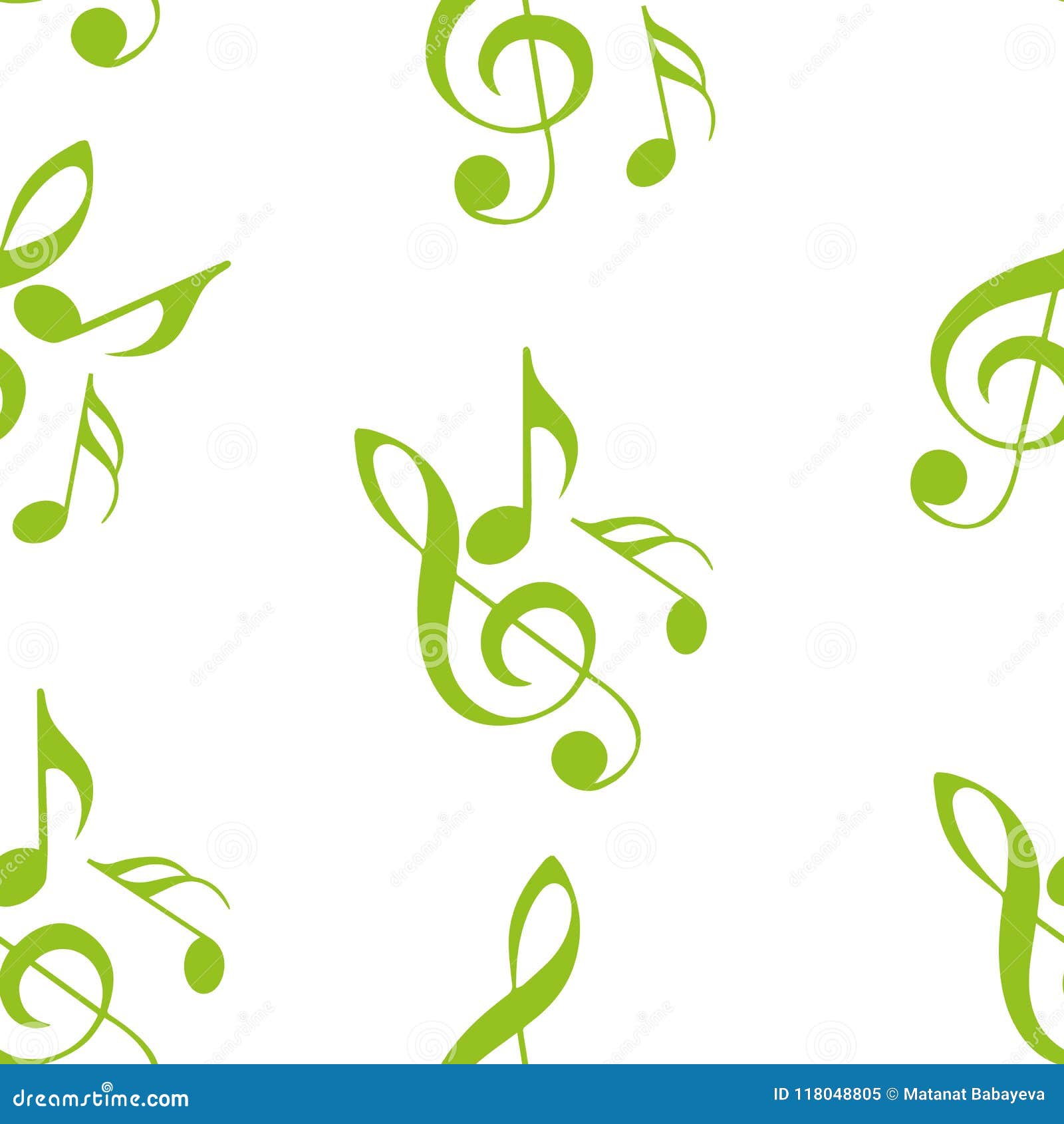 Seamless Pattern Note Abstract, Vector Illustration Stock Vector ...