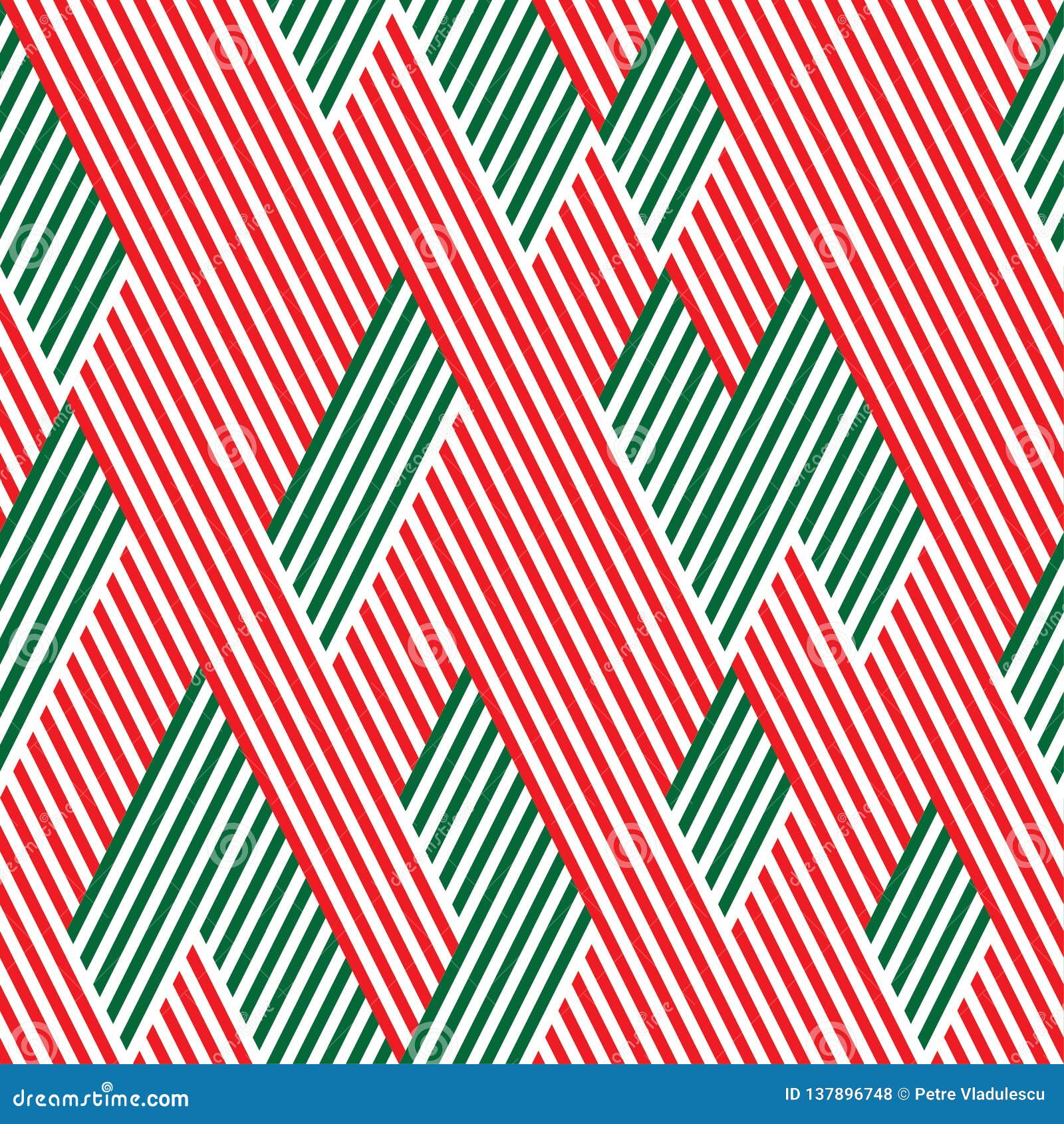 Seamless Pattern with Oblique Colored Segments Stock Vector ...