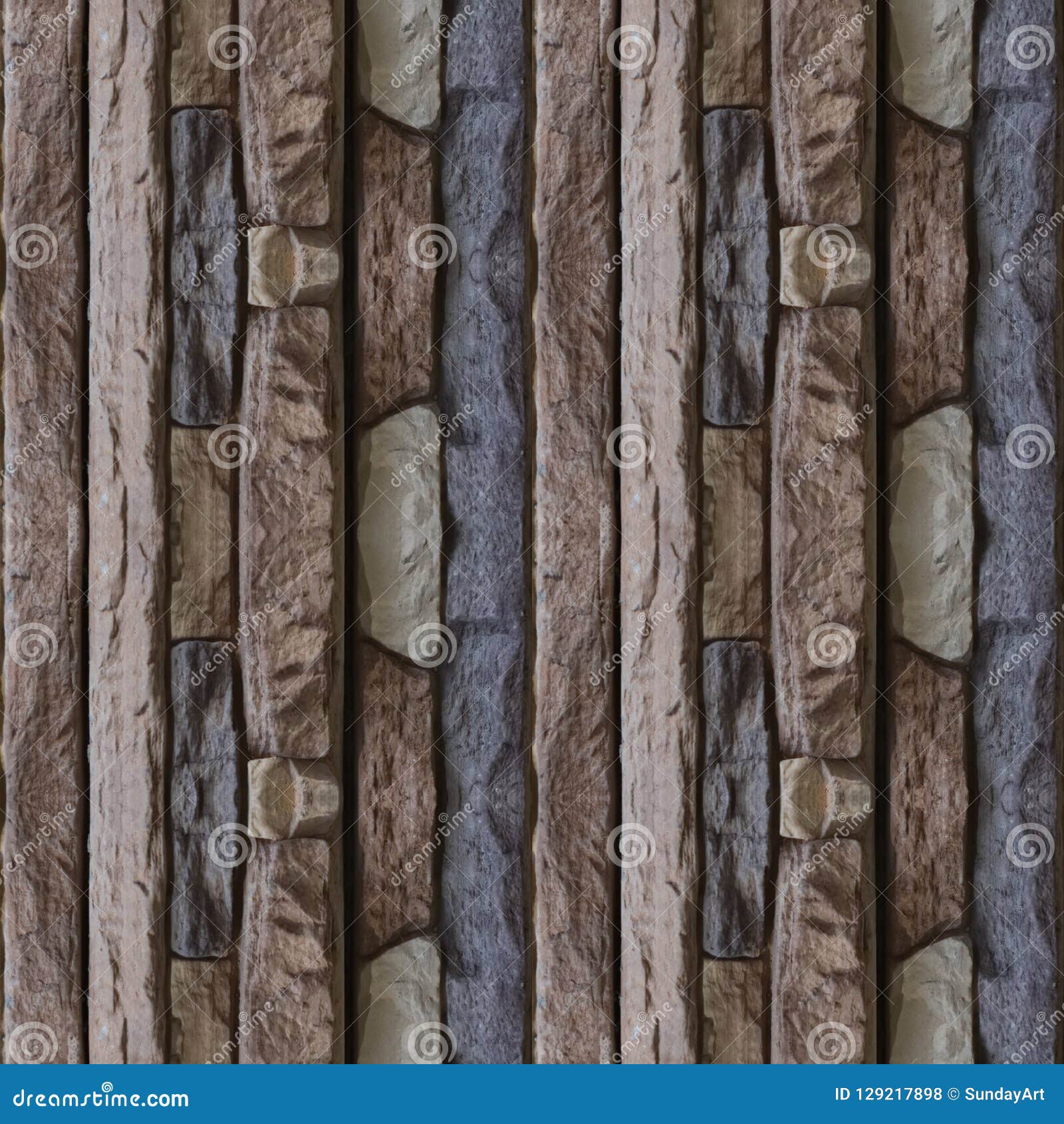 Seamless Pattern with Old Bricks Stock Photo - Image of light ...