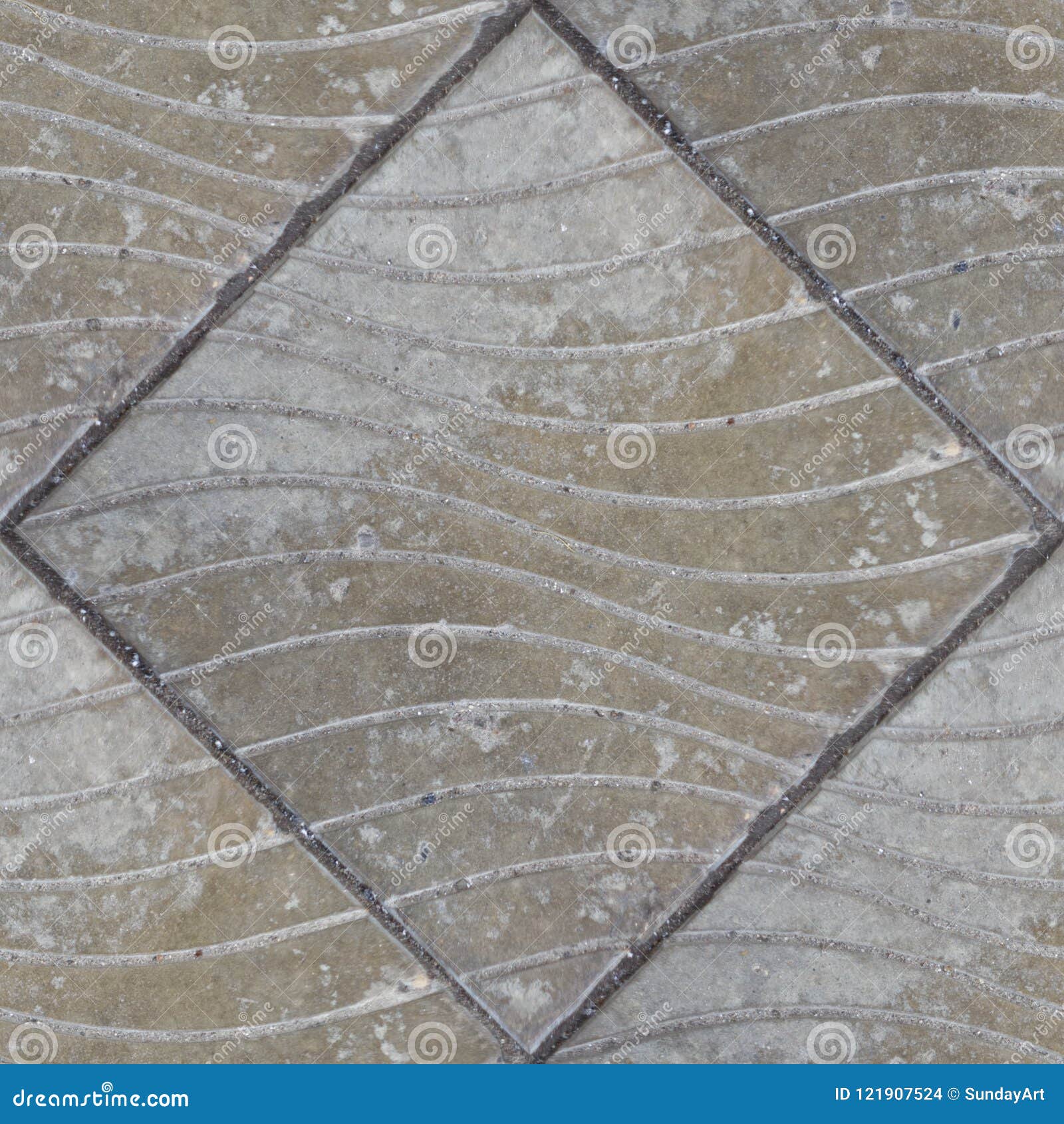 Seamless Pattern with Old Road Tile Stock Photo - Image of background ...