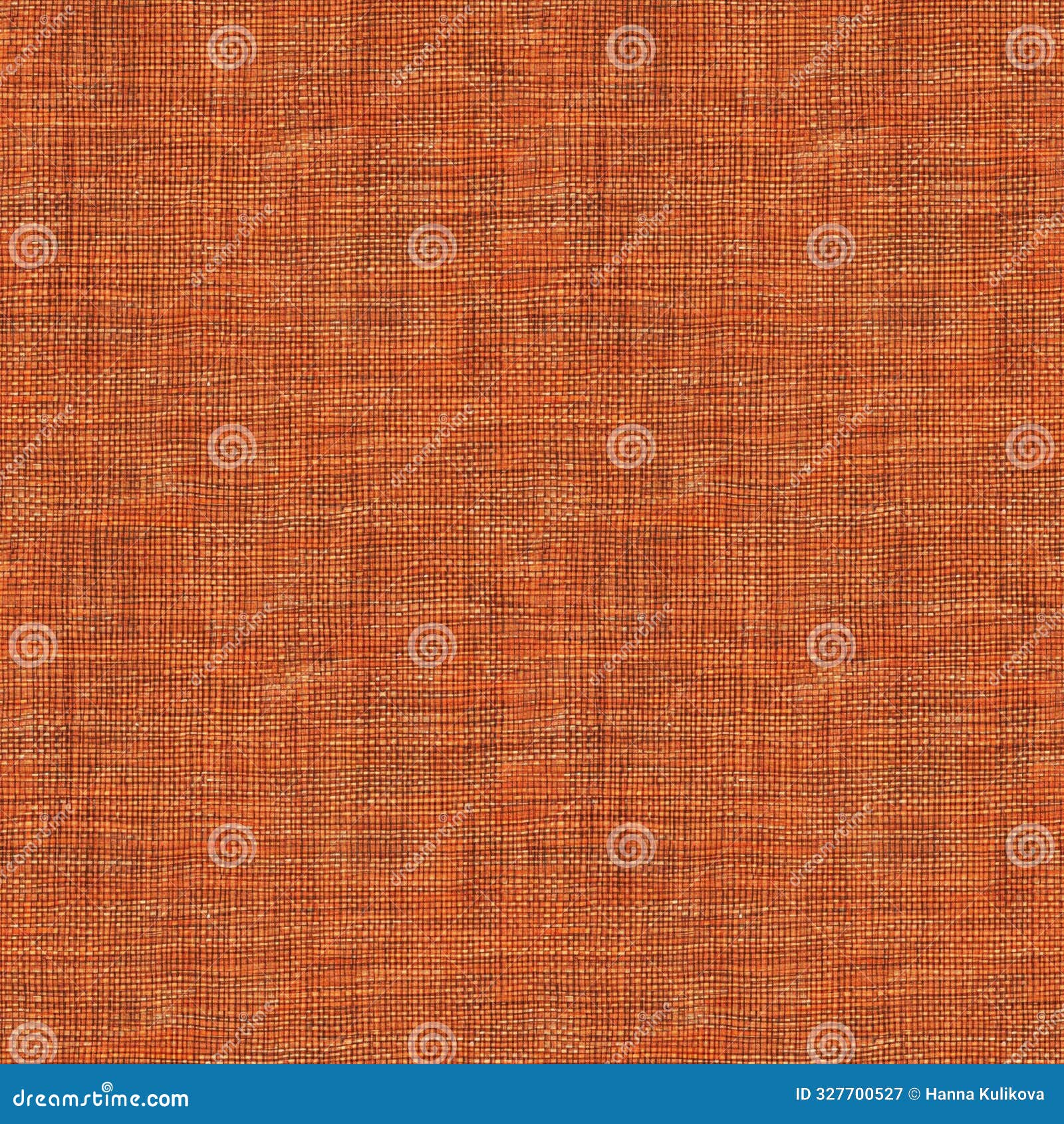 Seamless Pattern with Orange Linen Fabric Texture. Stock Illustration ...
