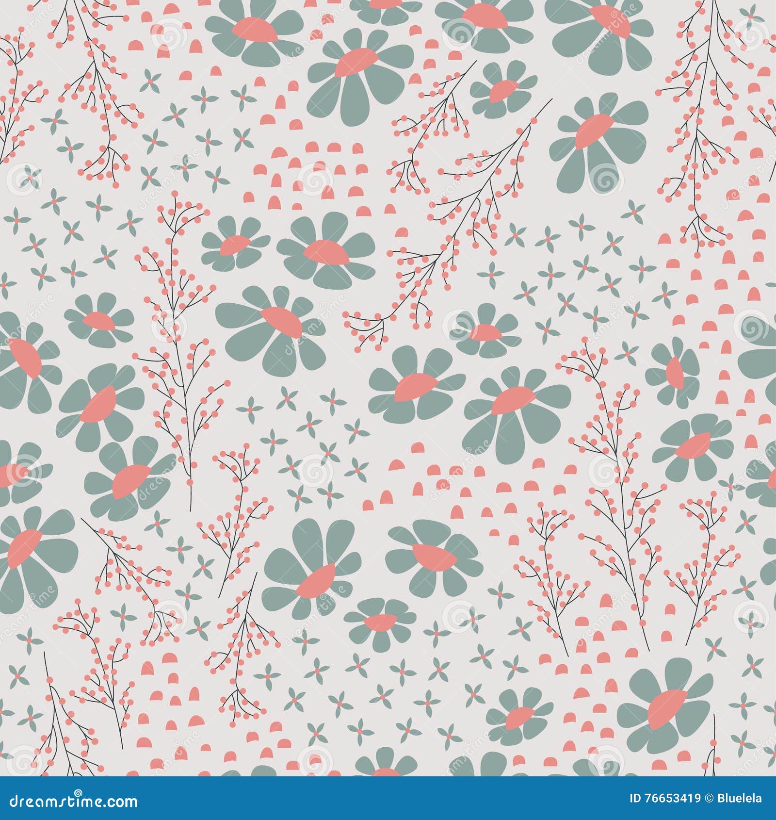 Seamless Pattern with Organic Rounded and Stripe Shapes Stock Vector ...