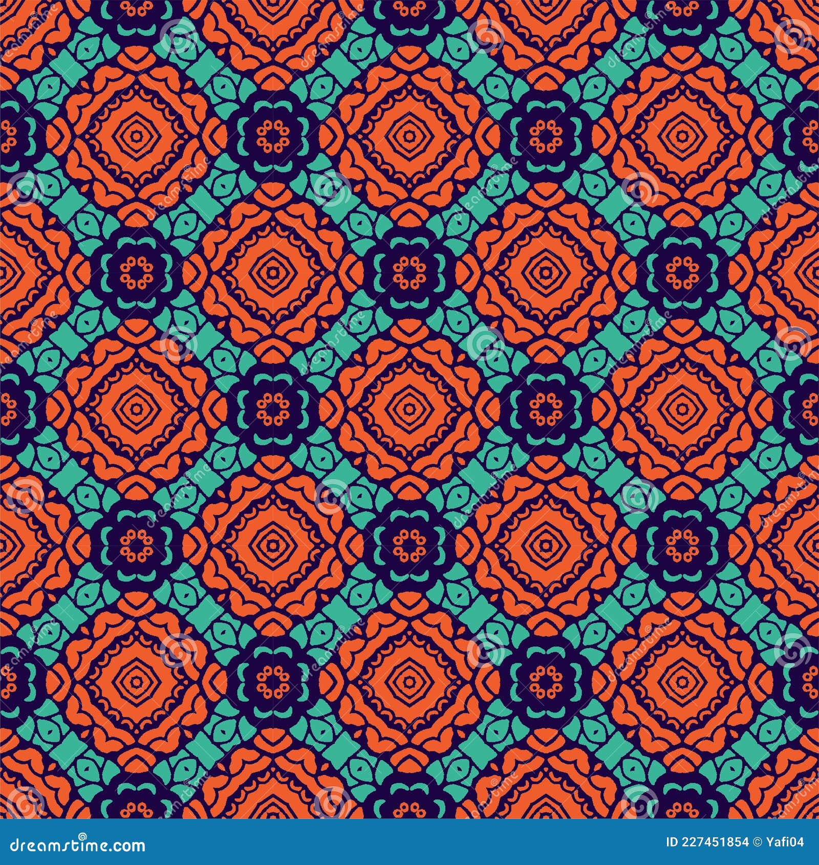 Seamless Pattern Ornament. Luxury Old Fashion Ready for Print Stock ...