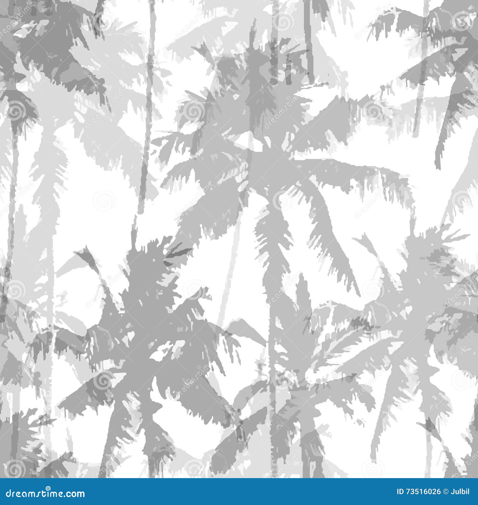 Seamless Pattern with Palm Trees Stock Vector - Illustration of poster ...