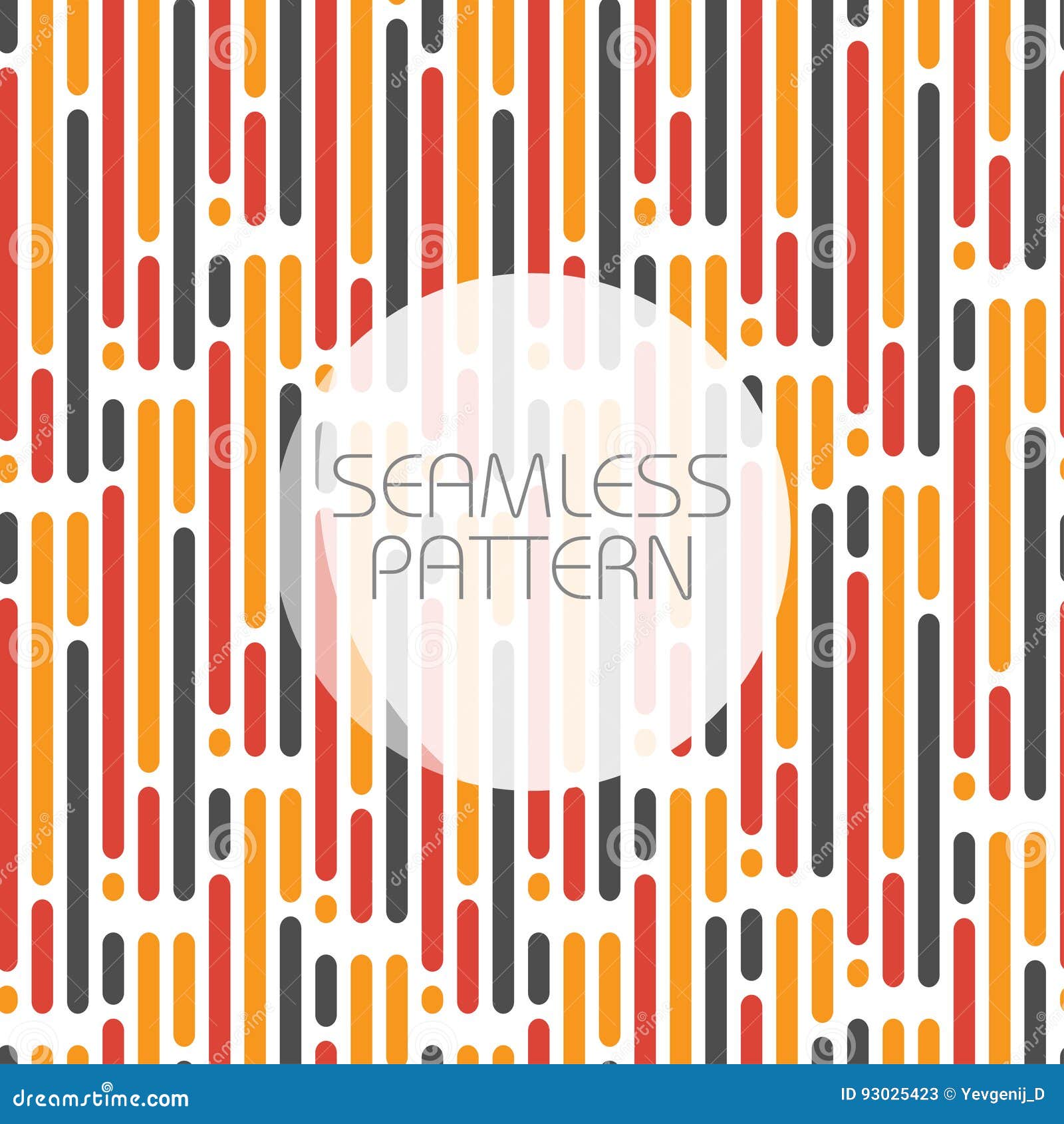 Seamless Pattern with Parallel Lines in Three Colors Stock Vector ...