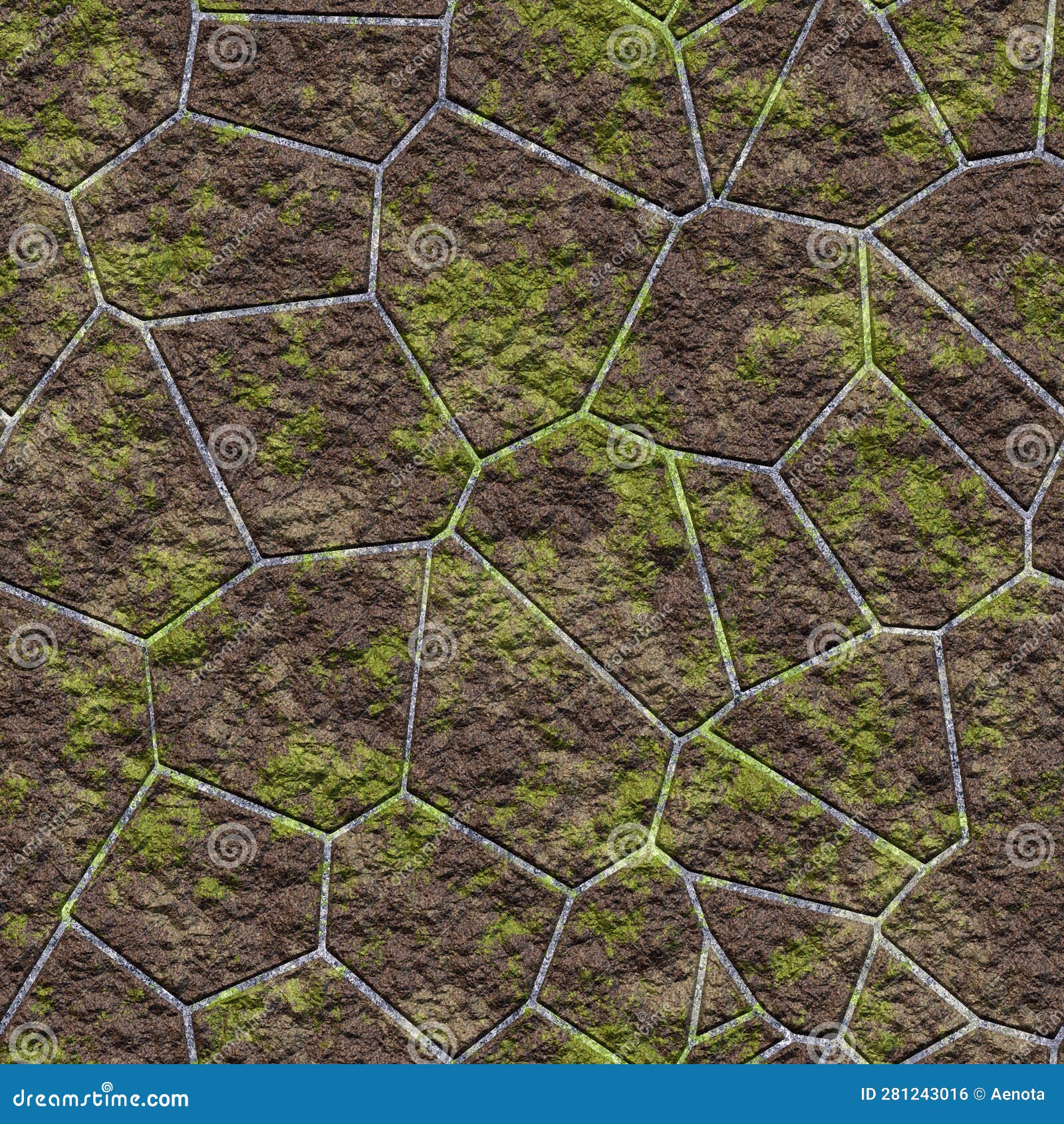 Seamless Pattern of Pavement Stock Illustration - Illustration of ...