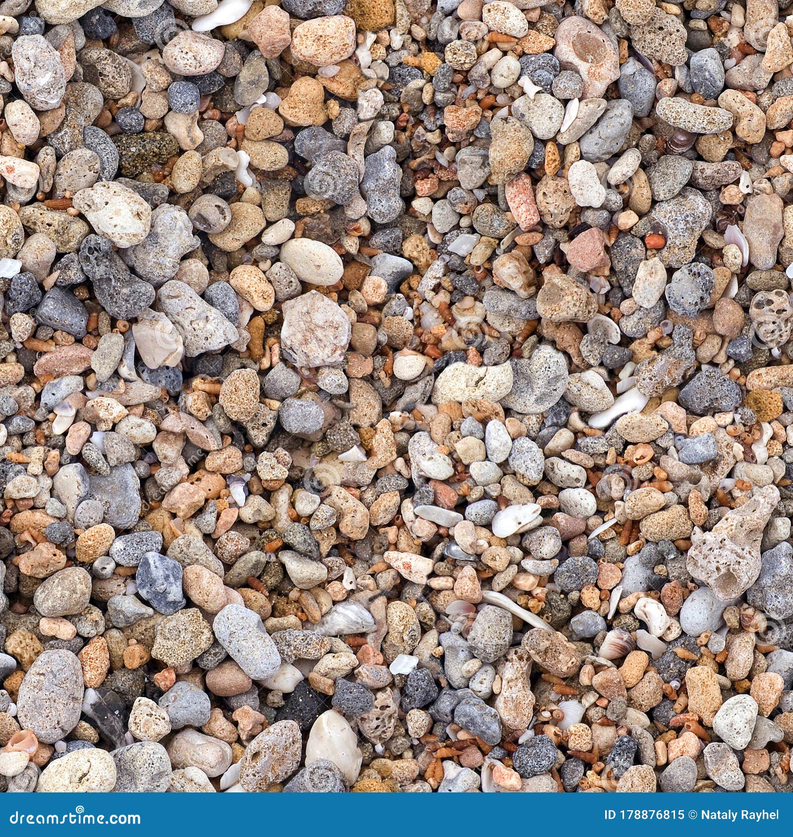 Seamless Pattern Pebble on Beach Stock Image - Image of dirty, black ...