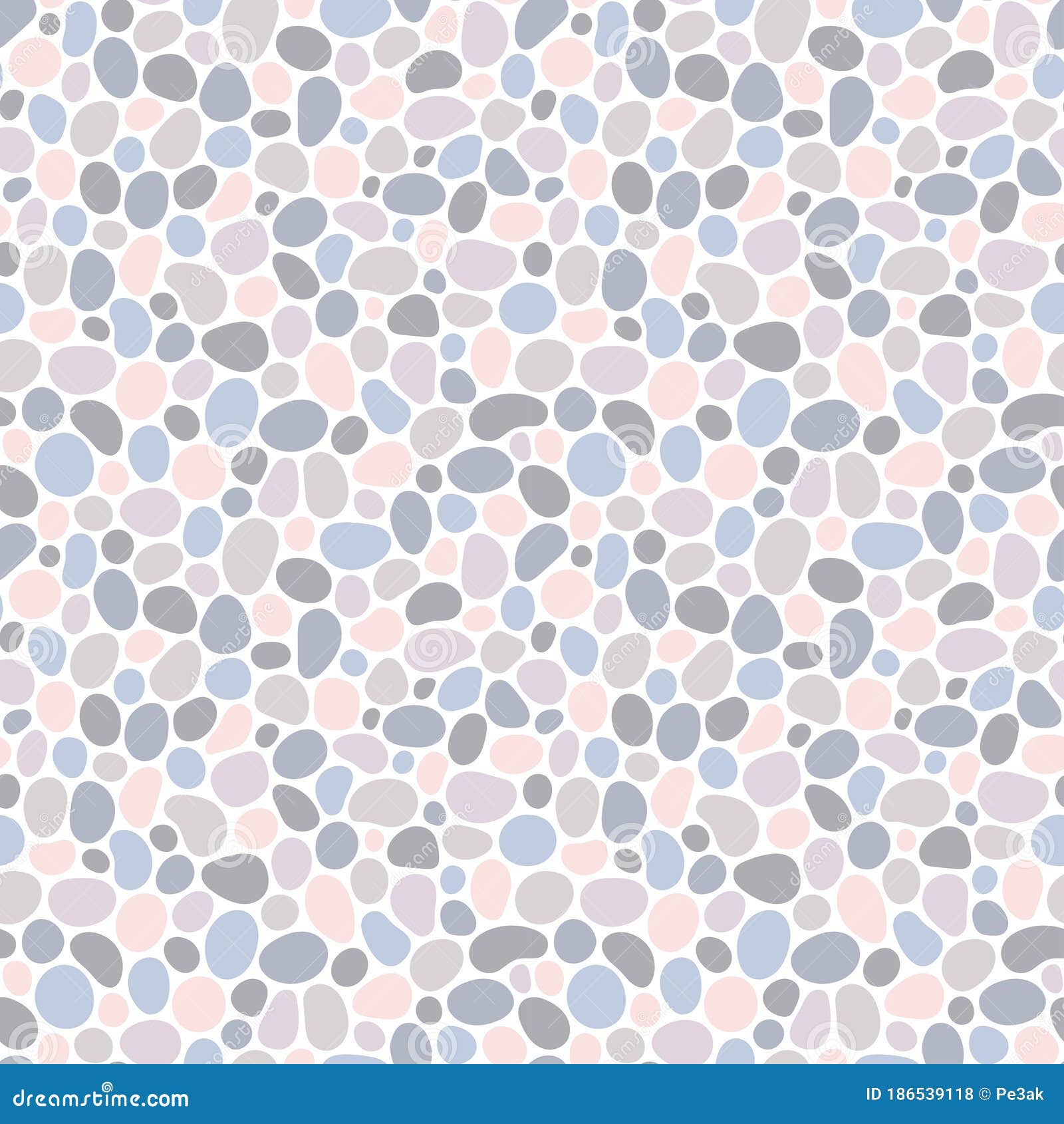 Seamless Pattern with Pebble Stock Vector - Illustration of background ...