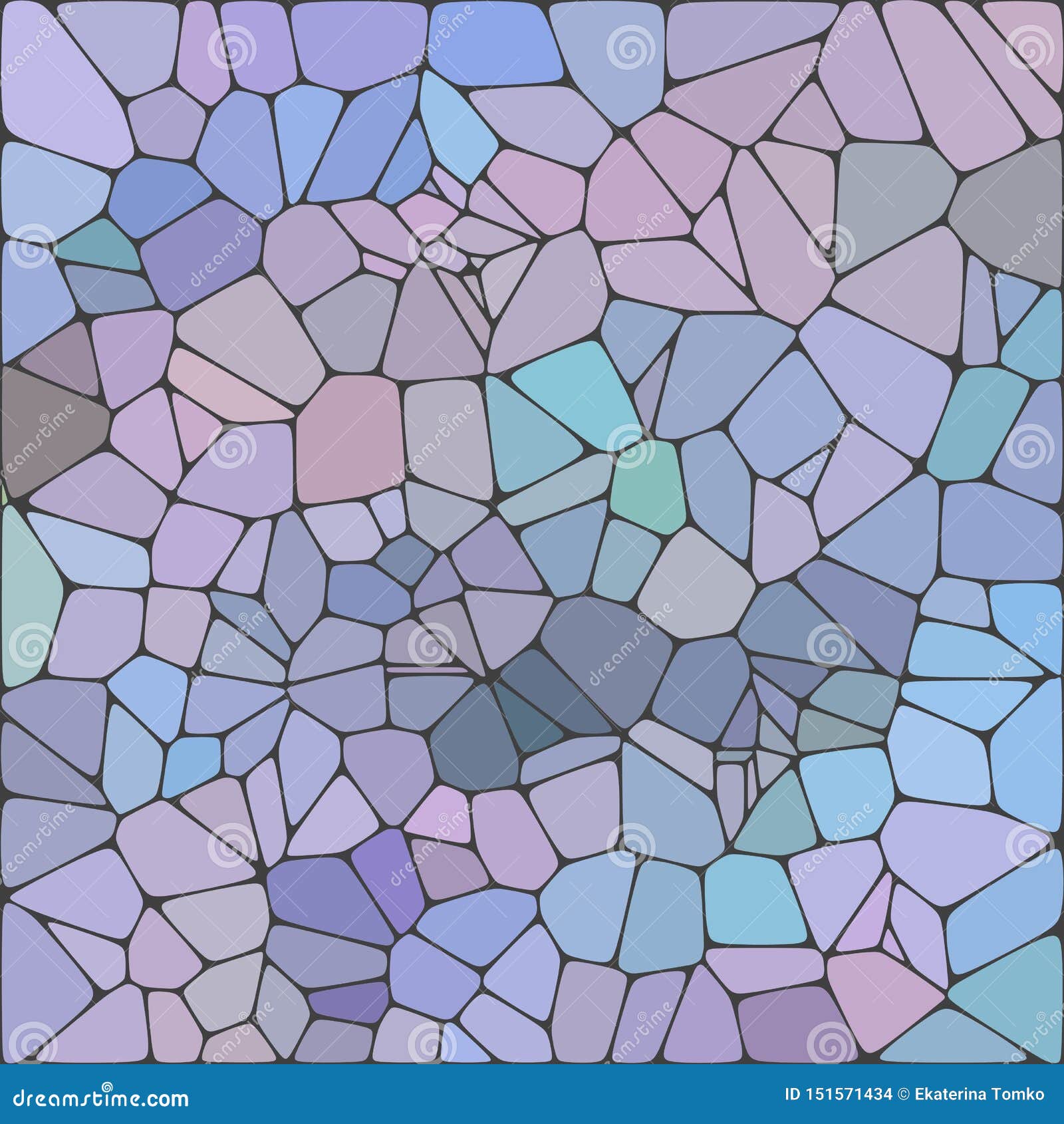 Seamless Pattern with Pebble. - Vektorgrafik. Abstract Vector ...