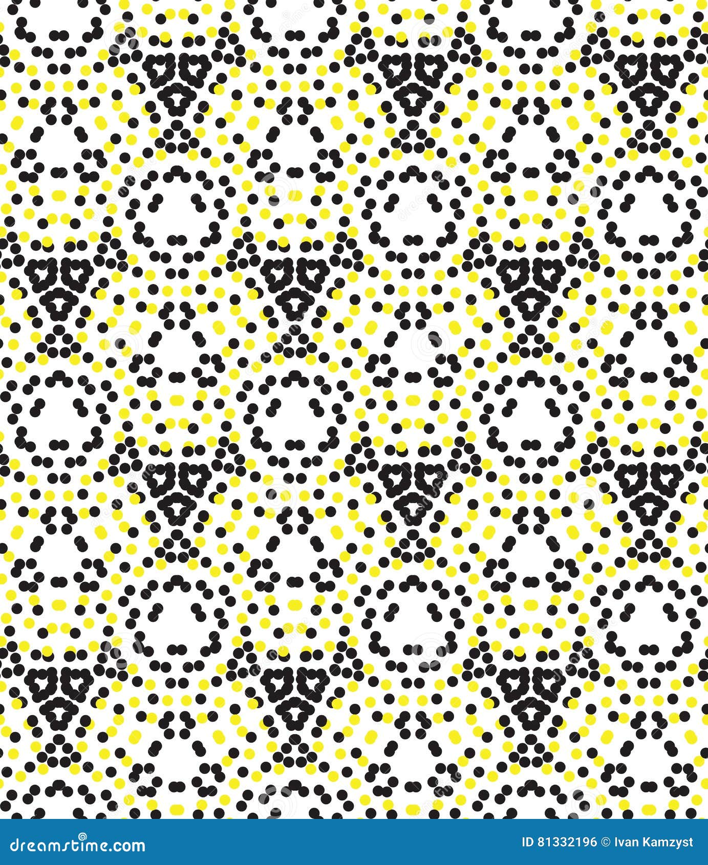 Seamless Pattern Perforation Stock Vector - Illustration of decor ...