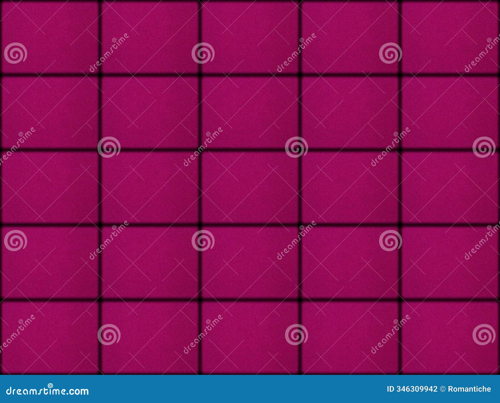 Seamless Pattern: Pink Rounded Planks Made of Cardboard Against Black ...