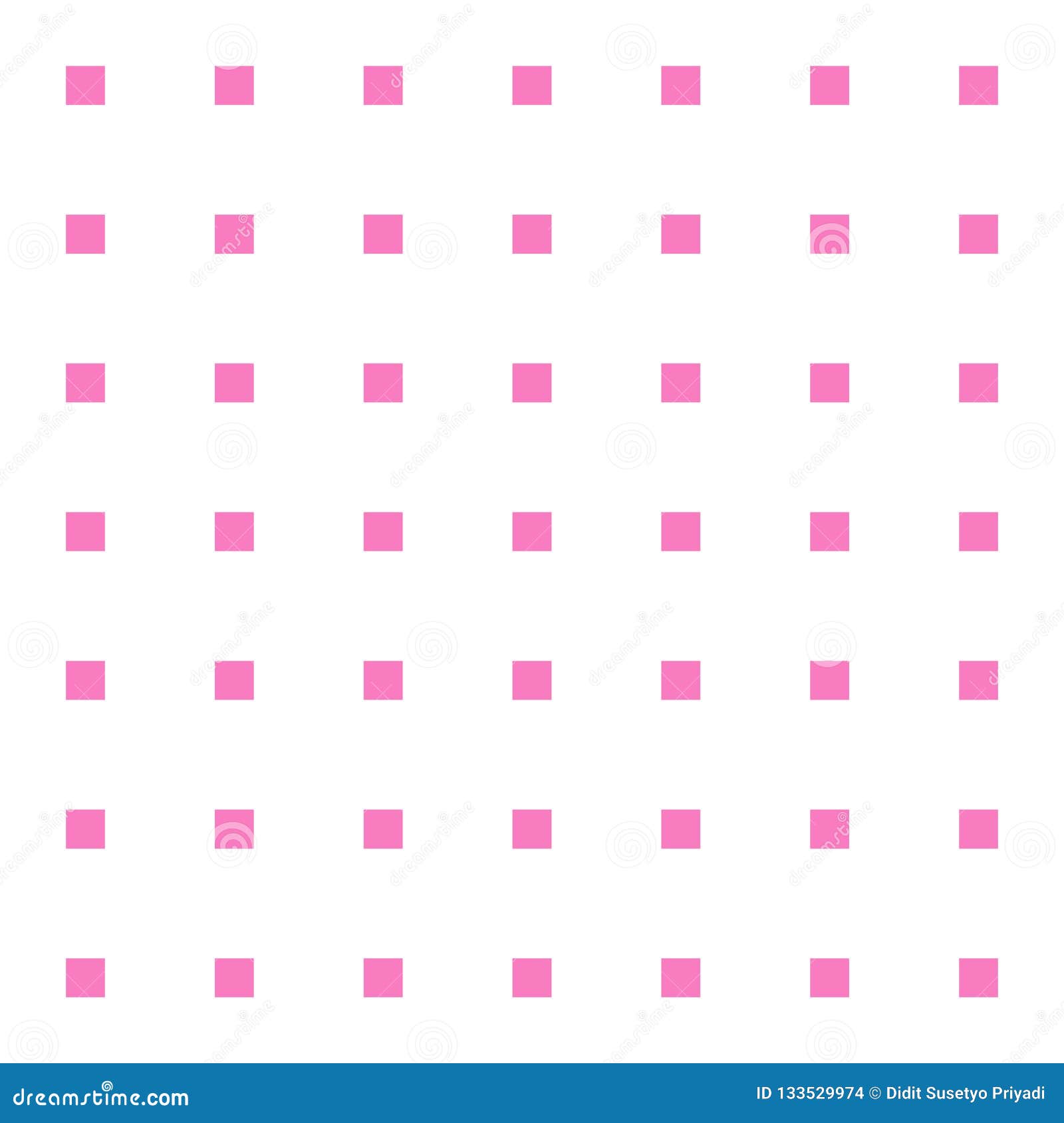 Seamless Pattern Pink Square, EPS 10 Stock Illustration - Illustration ...