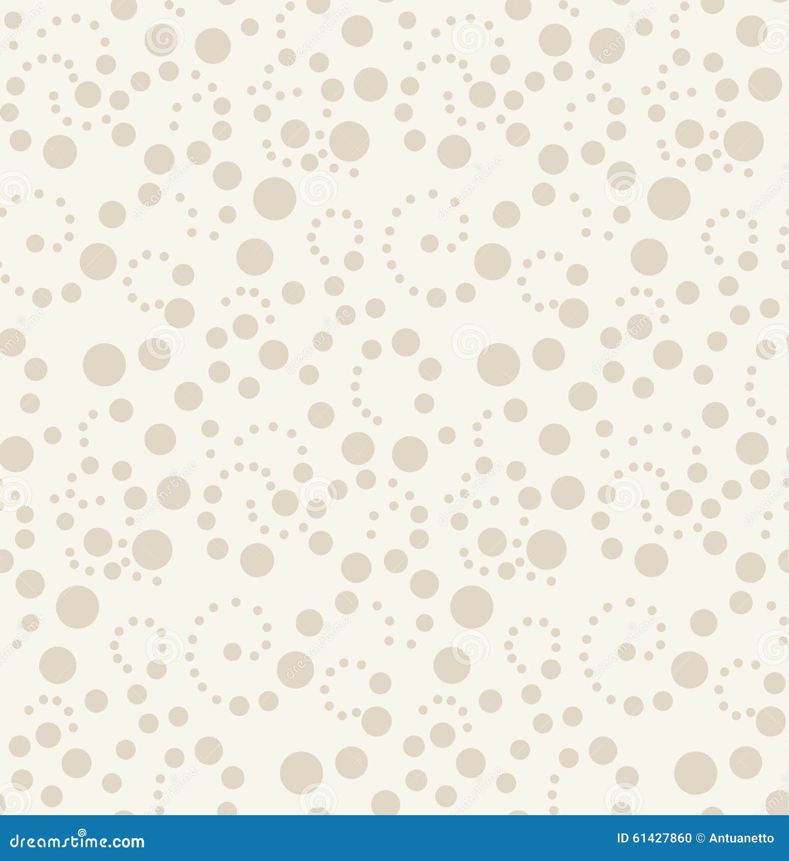 Seamless Pattern, Polka Dot Fabric, Wallpaper Stock Vector ...