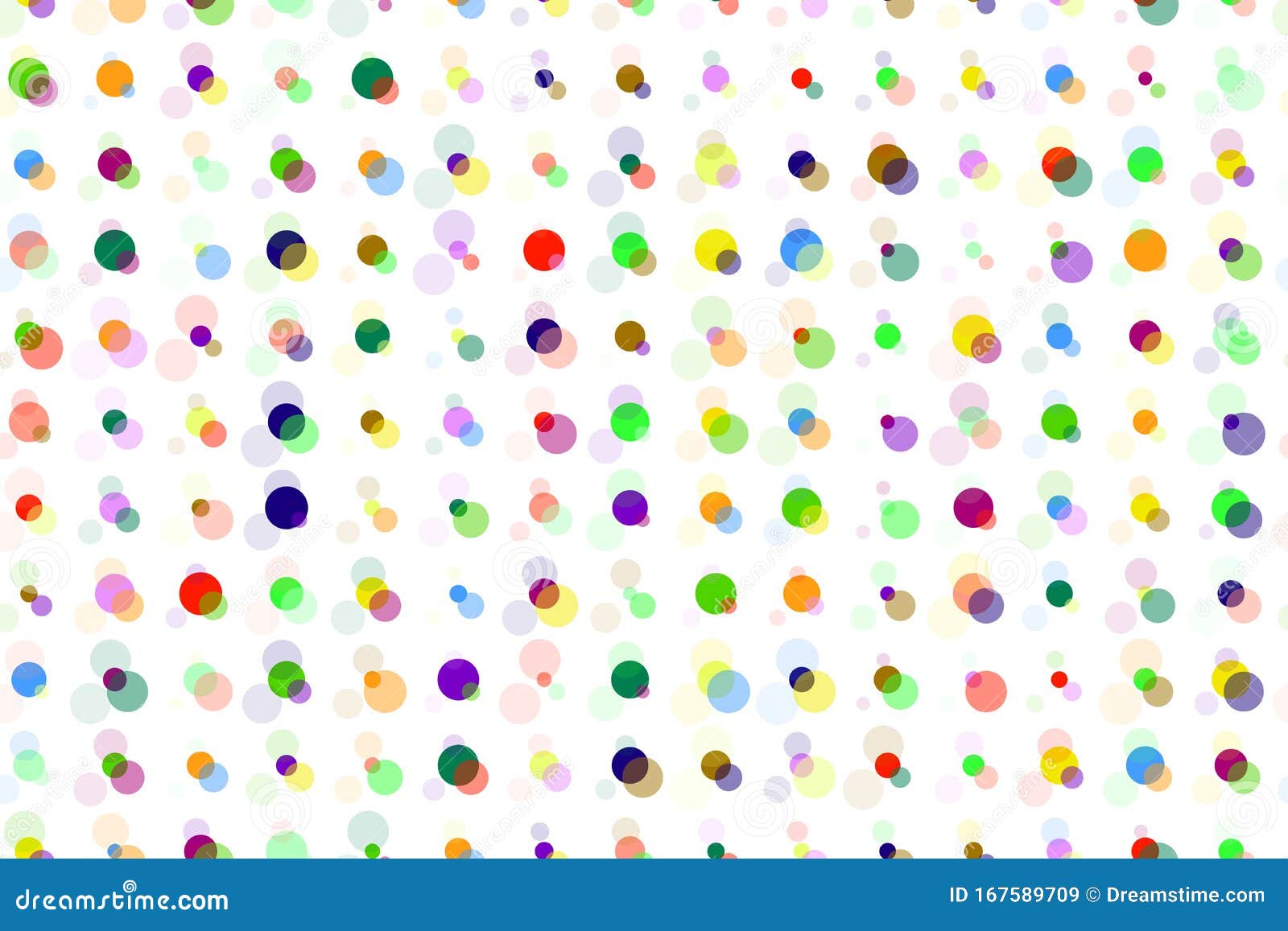 Seamless Pattern, Polka Dot Wallpaper Stock Illustration - Illustration ...