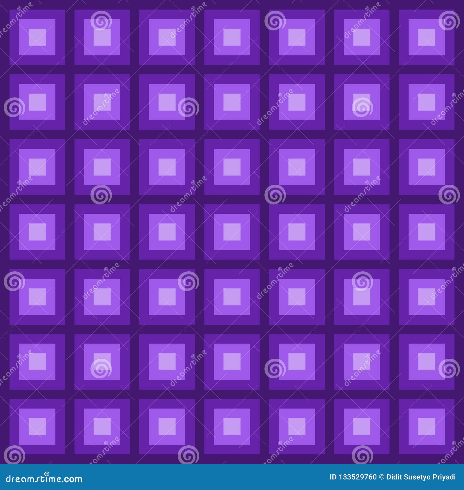 Seamless Pattern Purple Square, EPS 10 Stock Illustration ...