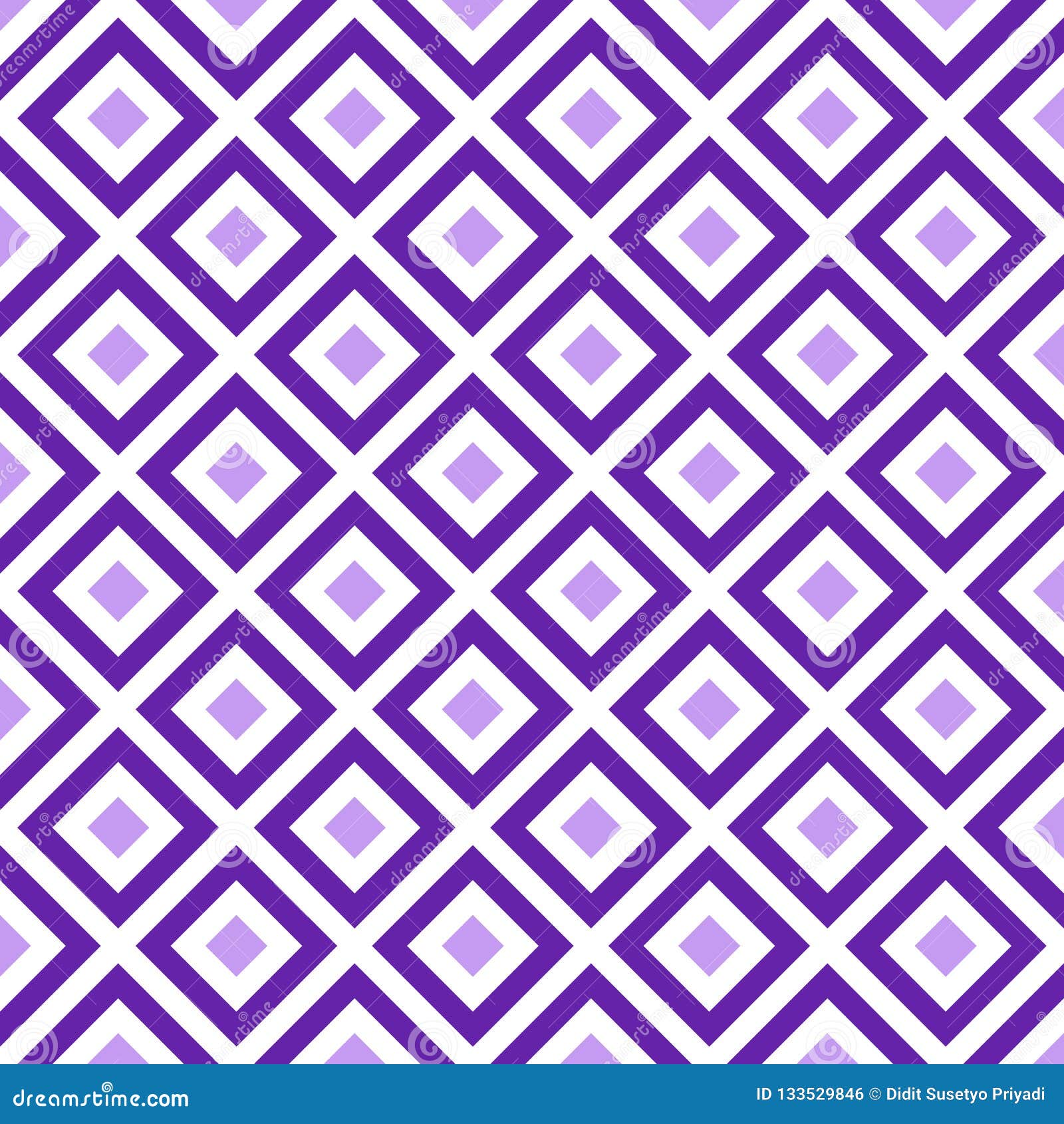 Seamless Pattern Purple Square, EPS 10 Stock Illustration ...
