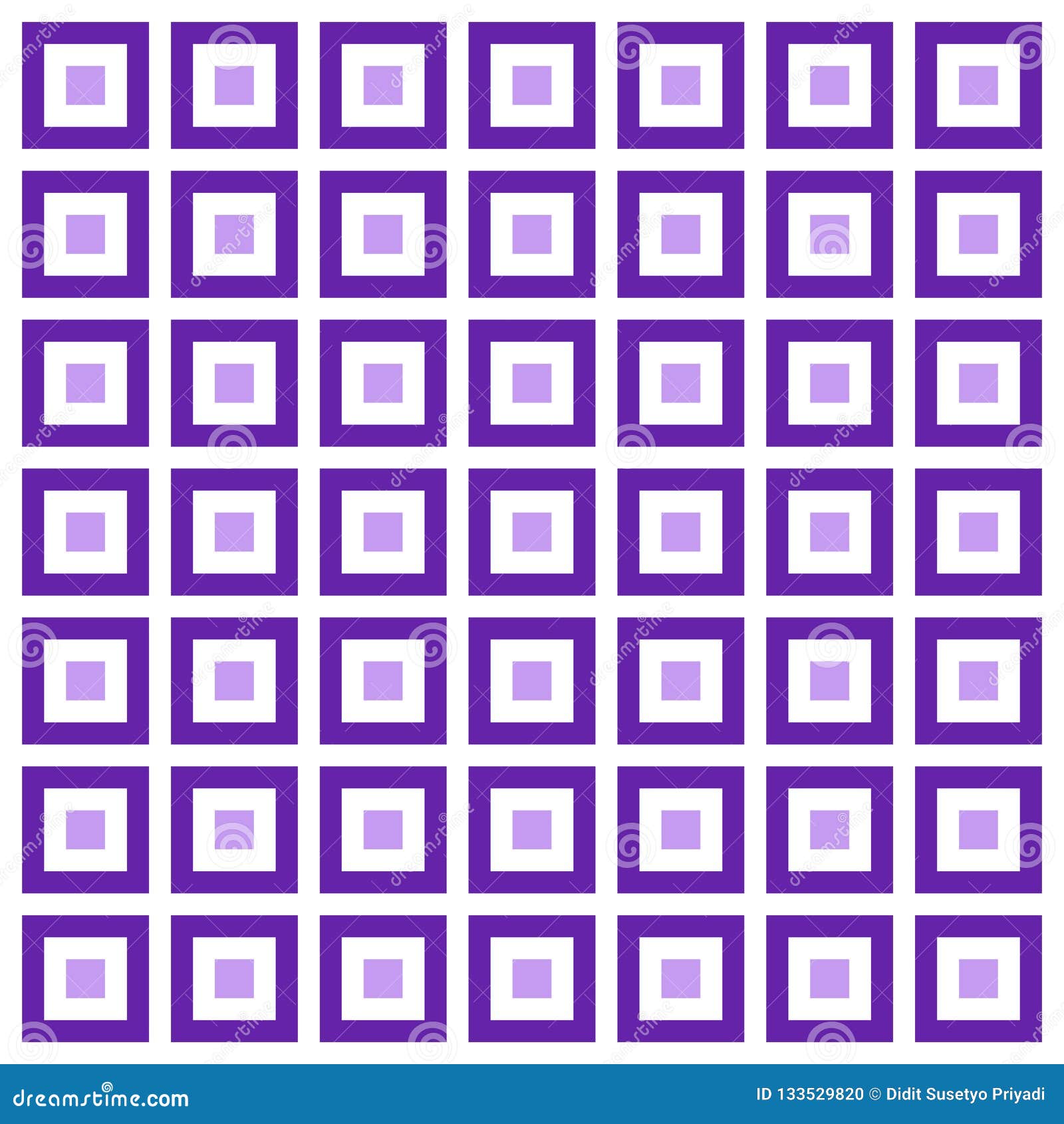Seamless Pattern Purple Square, EPS 10 Stock Illustration ...