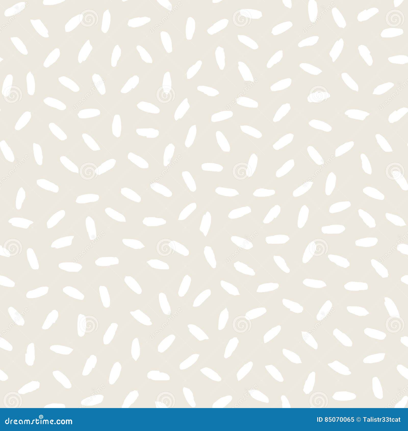 Seamless Pattern with Random Brush Strokes Stock Illustration ...