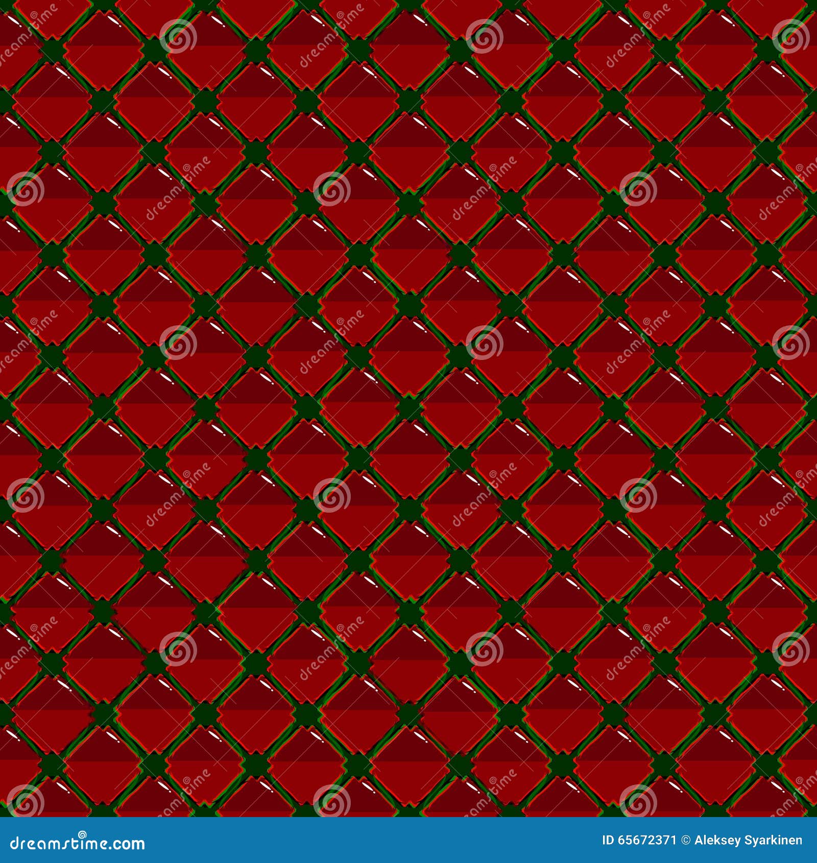 Seamless Pattern with Red Rubies Stock Vector - Illustration of ...