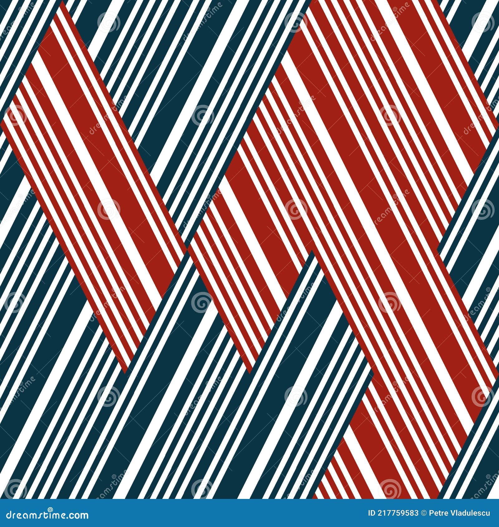 964 Seamless Pattern with Red Segments, Modern Stylish Image. Stock ...