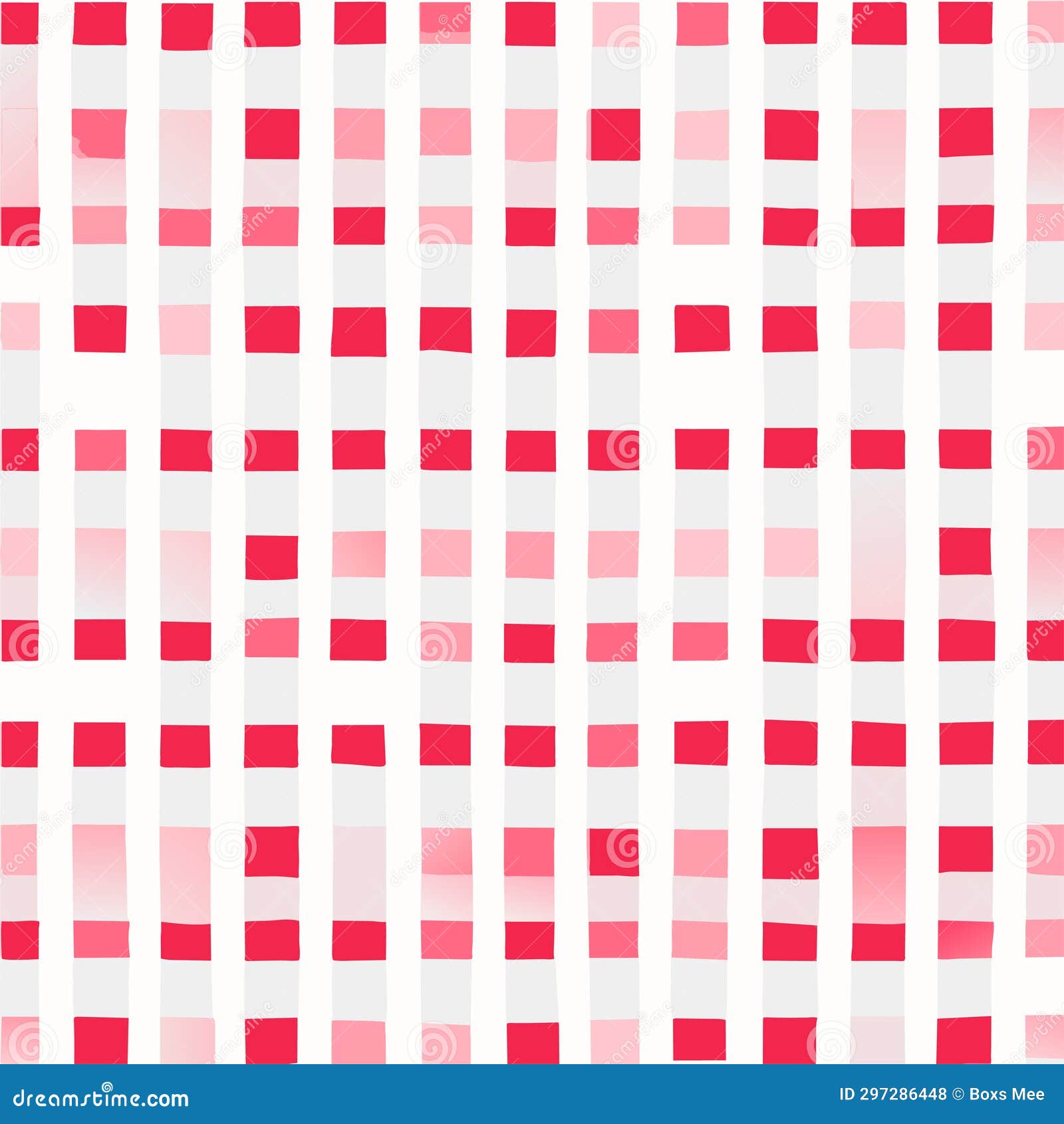 Seamless Pattern with Red and White Squares. Vector Illustration Stock ...