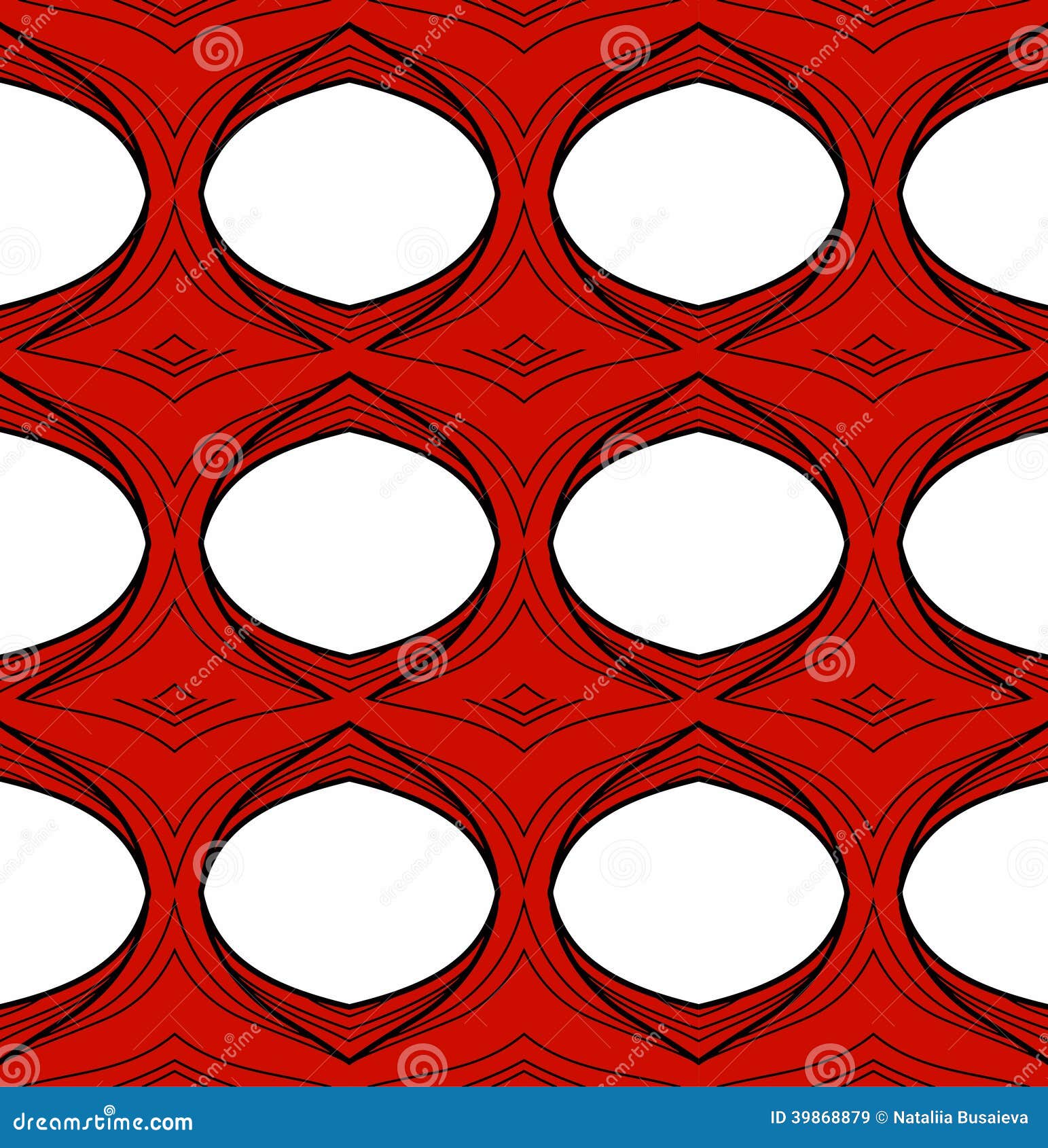 Seamless pattern stock vector. Illustration of tile, drawing - 39868879