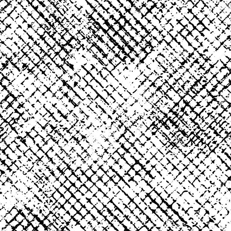 Seamless Pattern, Repeat Grunge Texture with Broken Mesh. Abstract ...