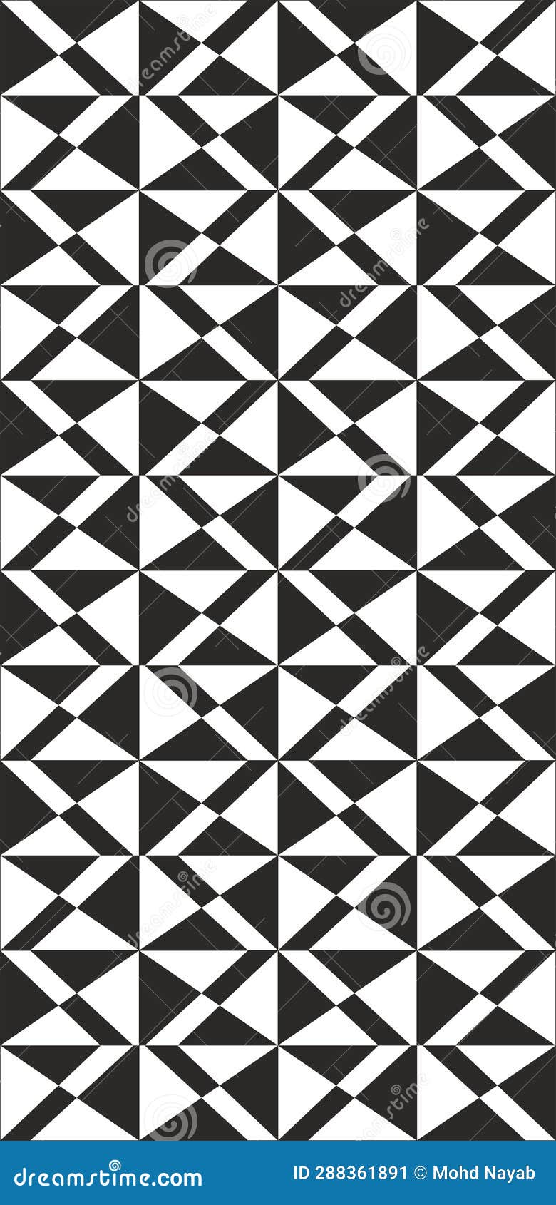 Seamless Pattern Repeating Geometric Elements Vector Image Stock Vector ...