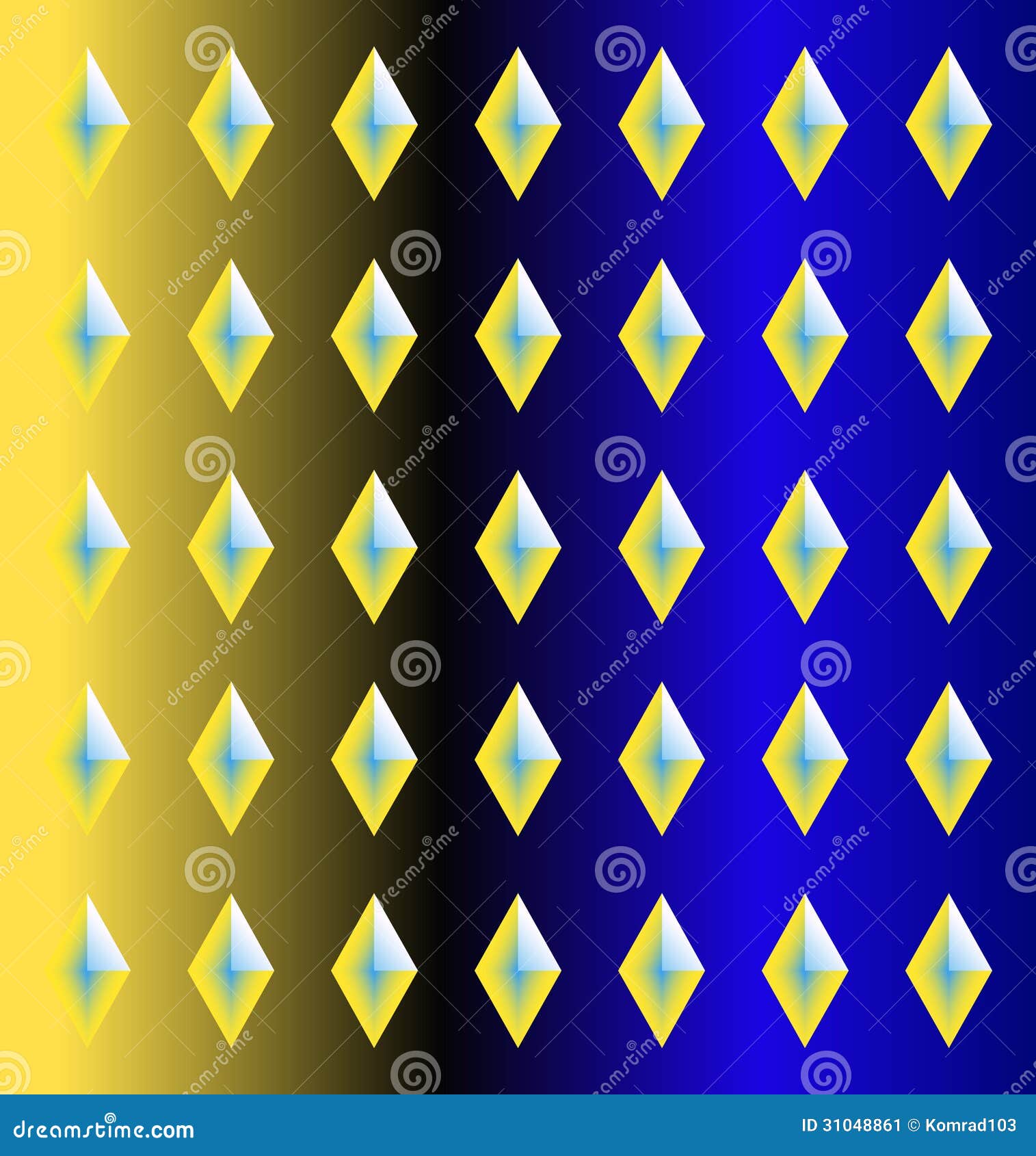 Seamless Pattern with Rhombuses Stock Illustration - Illustration of ...