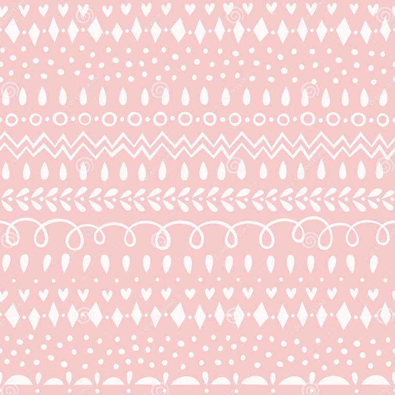 Seamless Pattern Rose Quartz Stock Vector - Illustration of culture ...