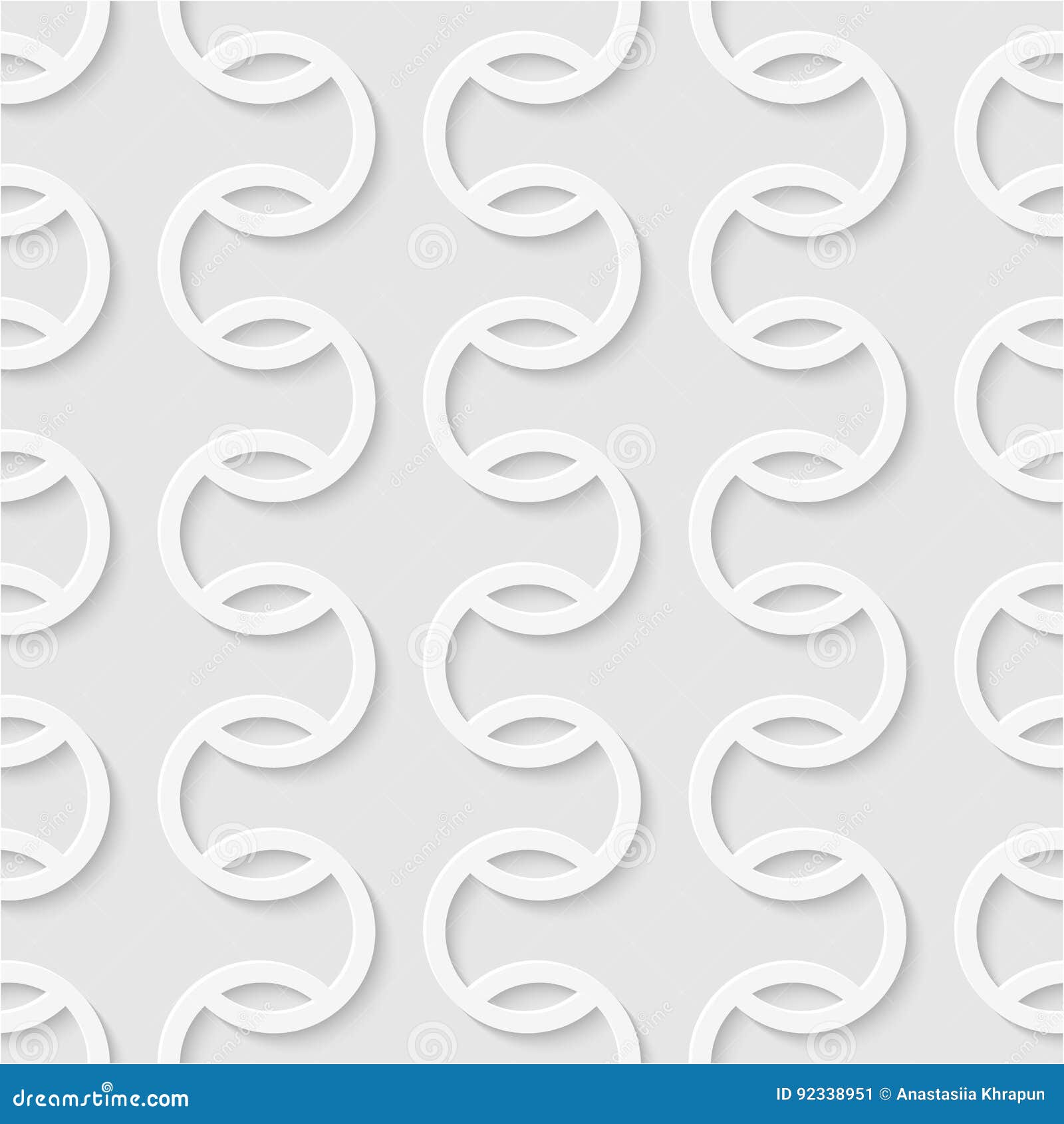 Seamless Pattern of Round Lines. Geometric Wallpaper. Soft Background ...