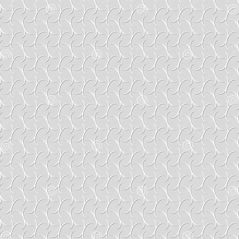 Seamless Pattern of Round Lines. Stock Vector - Illustration of curve ...