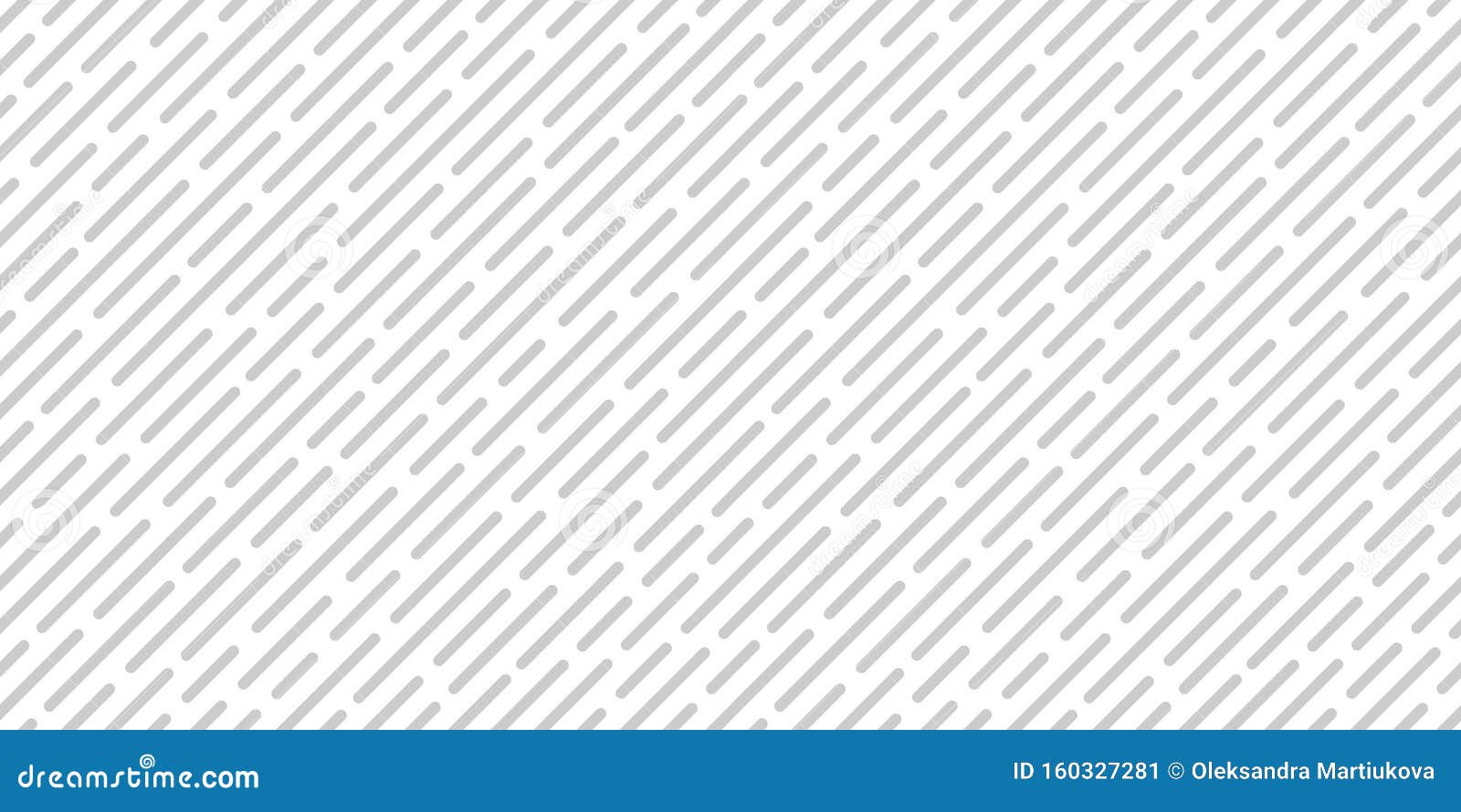 Seamless Pattern with Gray Rounded Diagonal Lines. Abstract Vector ...