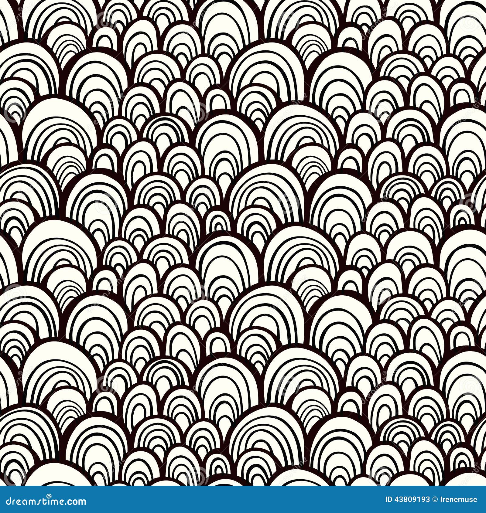 Seamless Pattern with Scale Texture Stock Vector - Illustration of ...