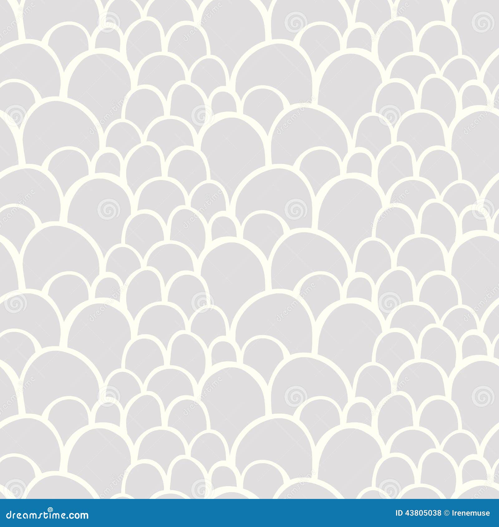 Seamless Pattern with Scale Texture Stock Vector - Illustration of ...
