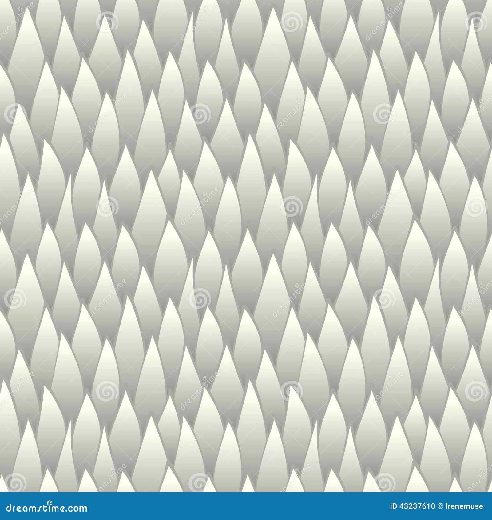 Seamless Pattern with Scale Tiling Texture Stock Vector - Illustration ...