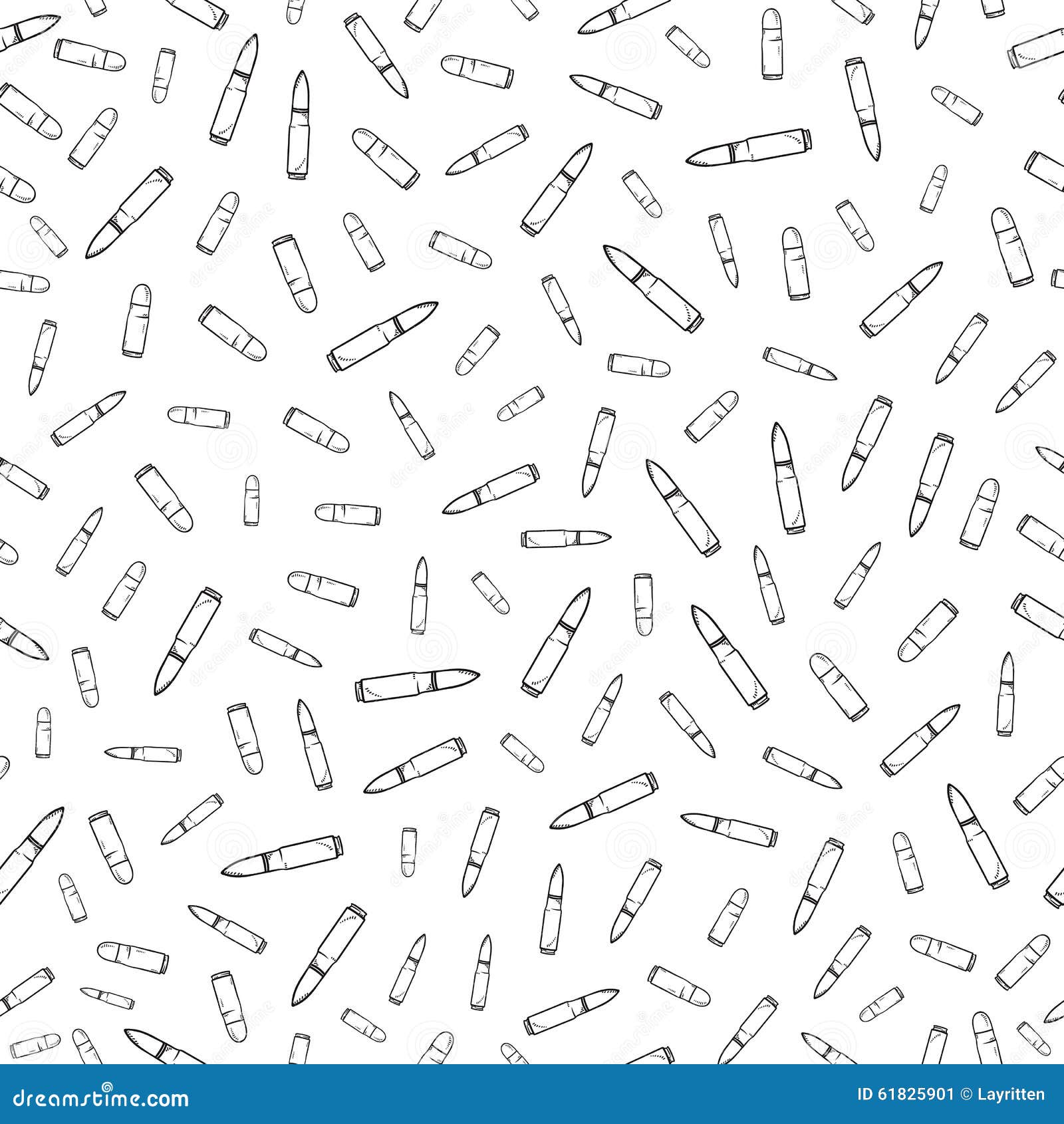 Bullet Shell Casing Drawing