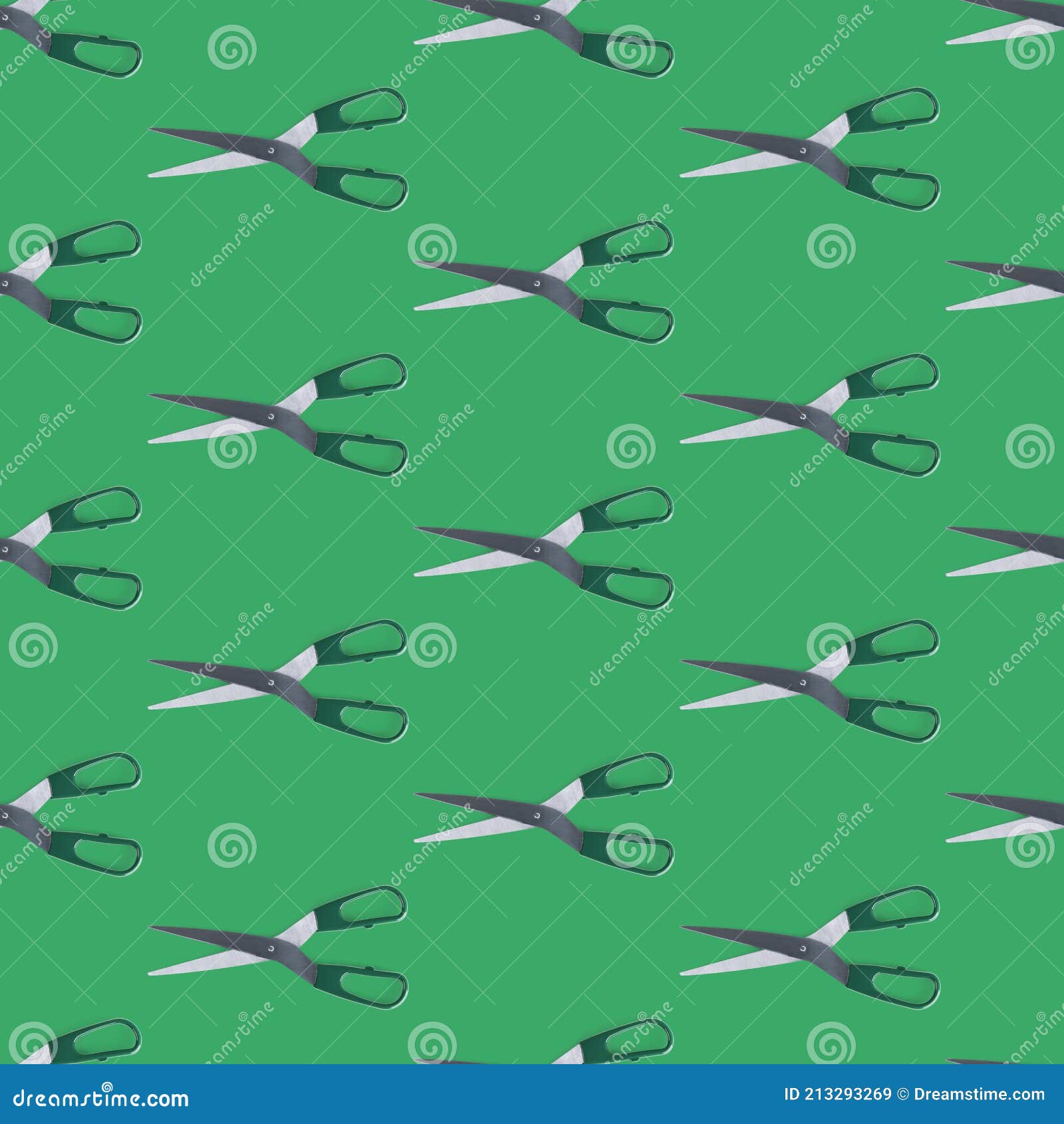 Seamless Pattern of Scissors Separated Flat Layer. Scissors Concept for ...