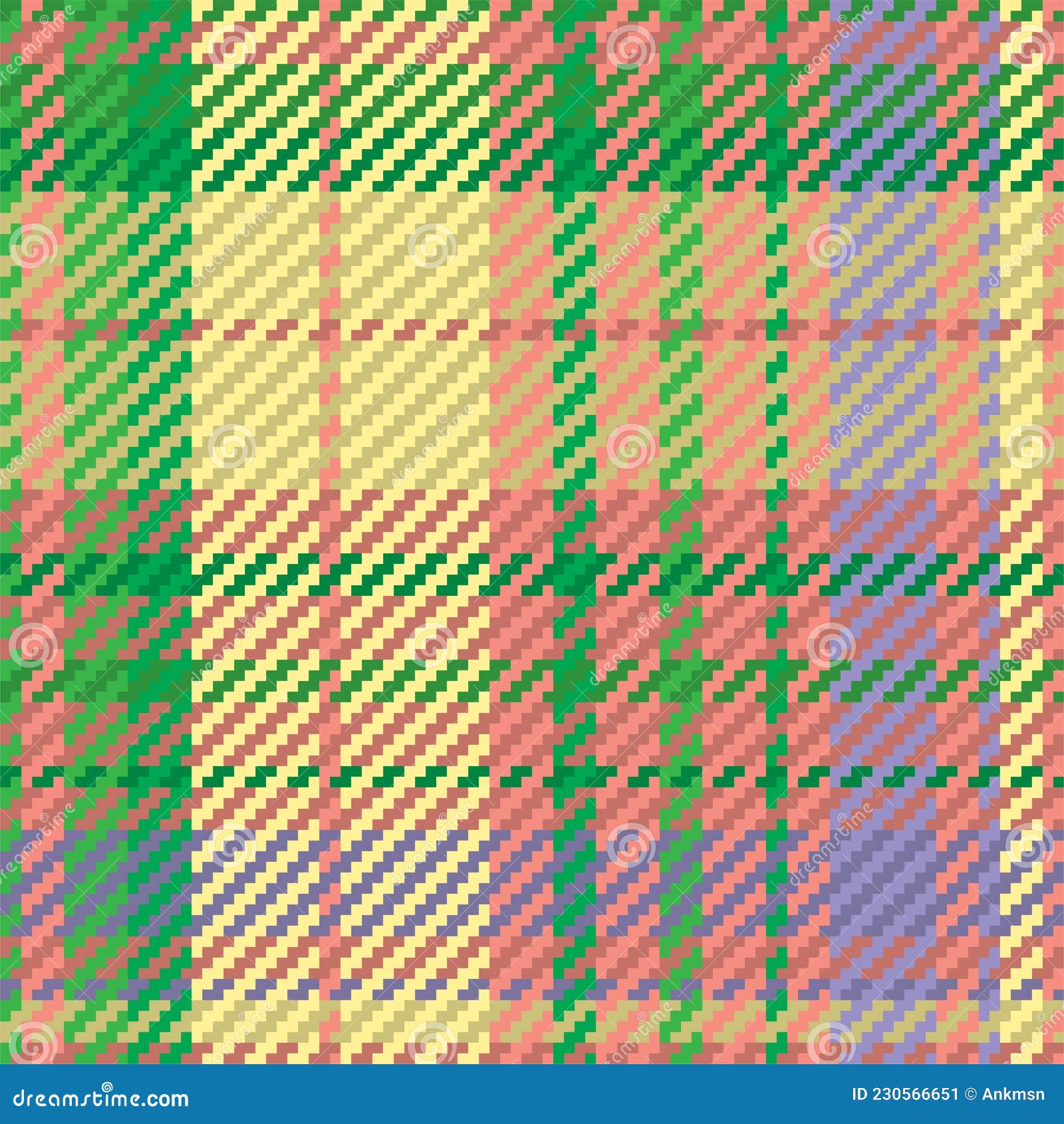 Seamless Pattern of Scottish Tartan Plaid. Repeatable Background Stock ...