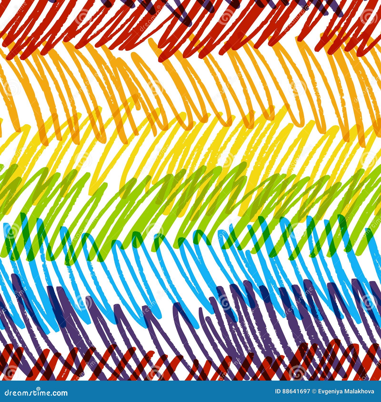 Seamless Pattern with Scribble Texture Stock Vector - Illustration of ...