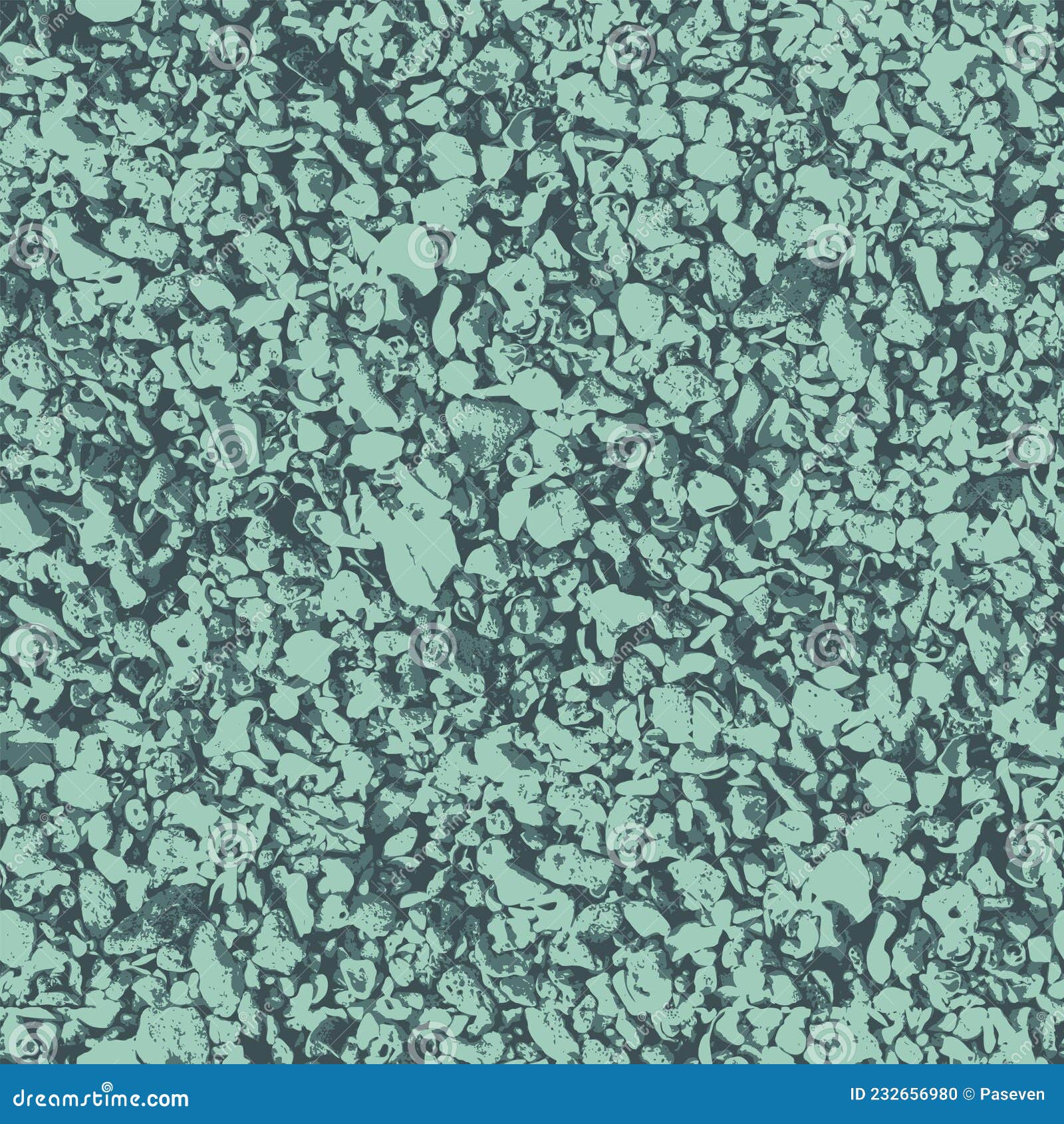 Seamless Pattern with Sea Pebbles, Shells and Sand Stock Vector ...