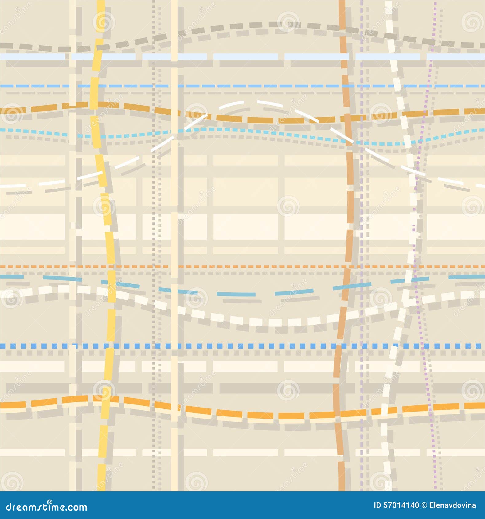 Seamless Pattern, Sewing, Stitch, Stitches, Beige, Flat. Stock Vector ...