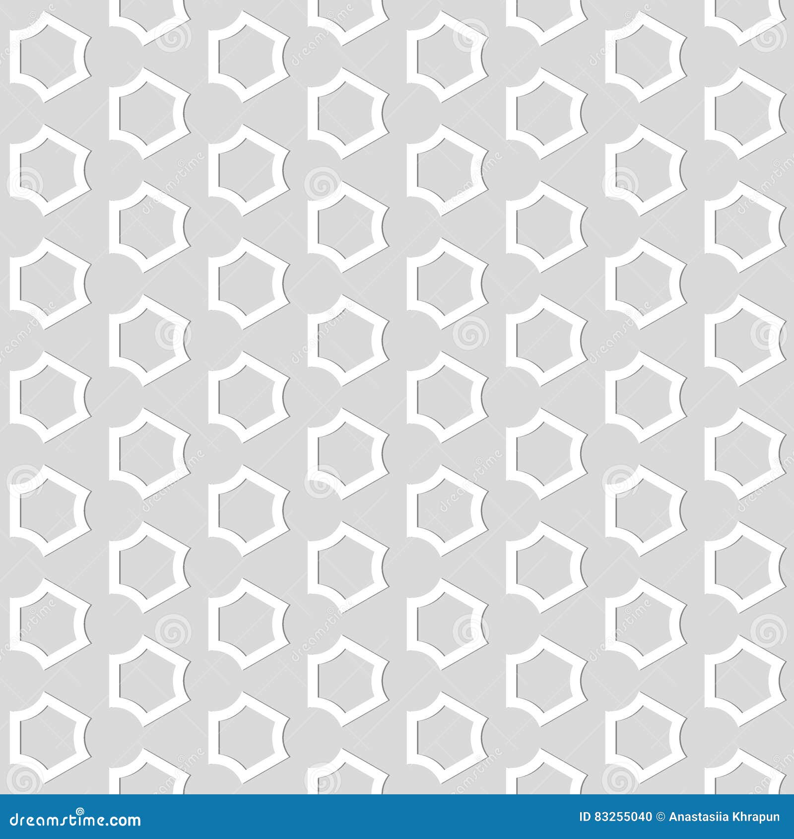 Seamless Pattern of Shapes. Abstract Background Stock Vector ...