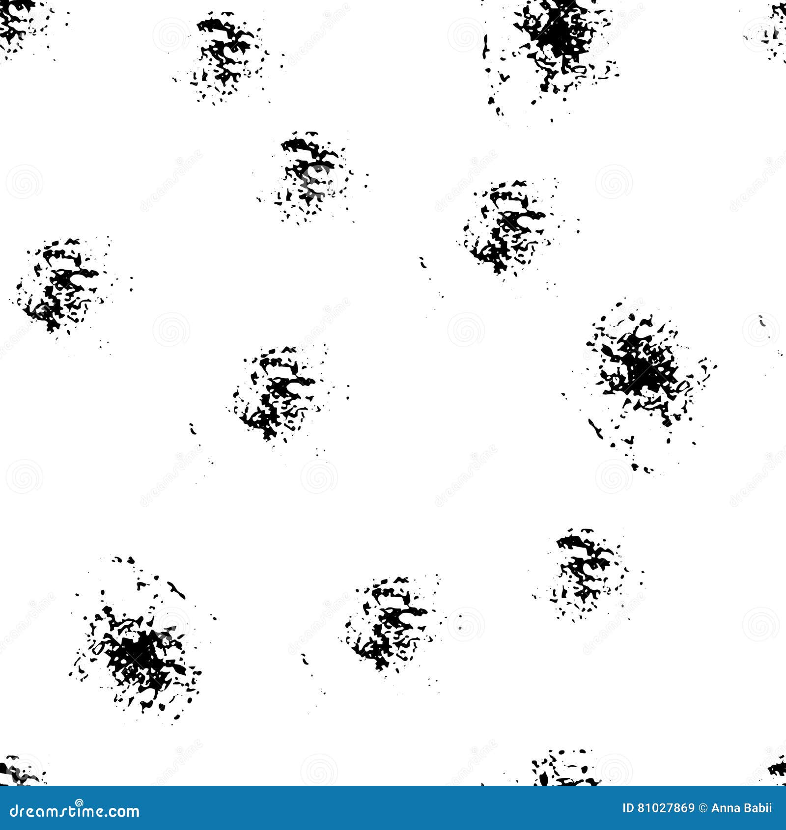 Seamless Pattern. Simple Illustration of Sponge Vector Background Stock ...