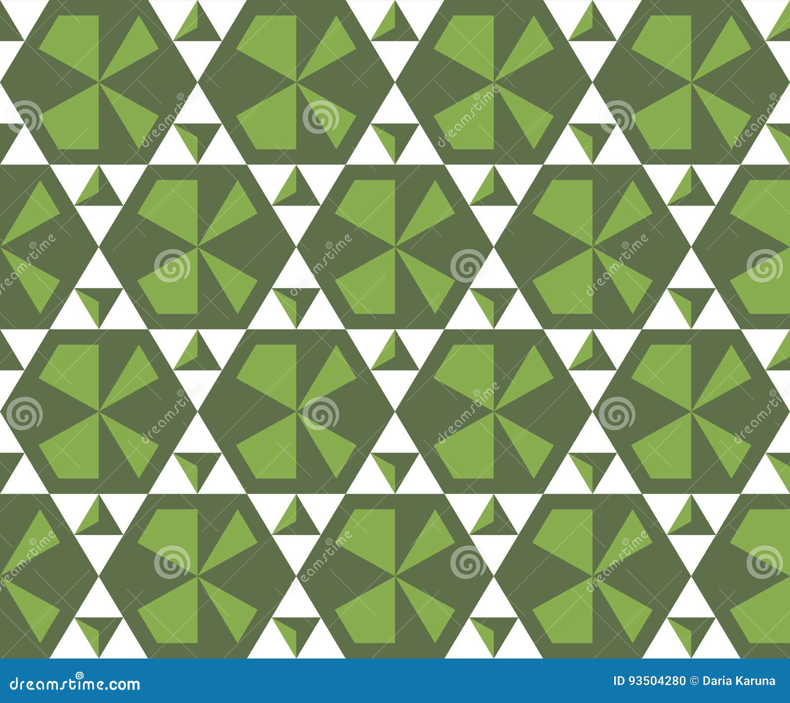 Seamless Pattern from Simple Triangular Elements. Stock Vector ...