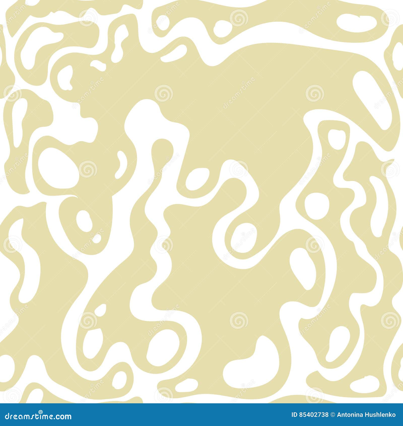 Seamless Pattern of Slime Drops. Vector Abstract Illustration Stock ...