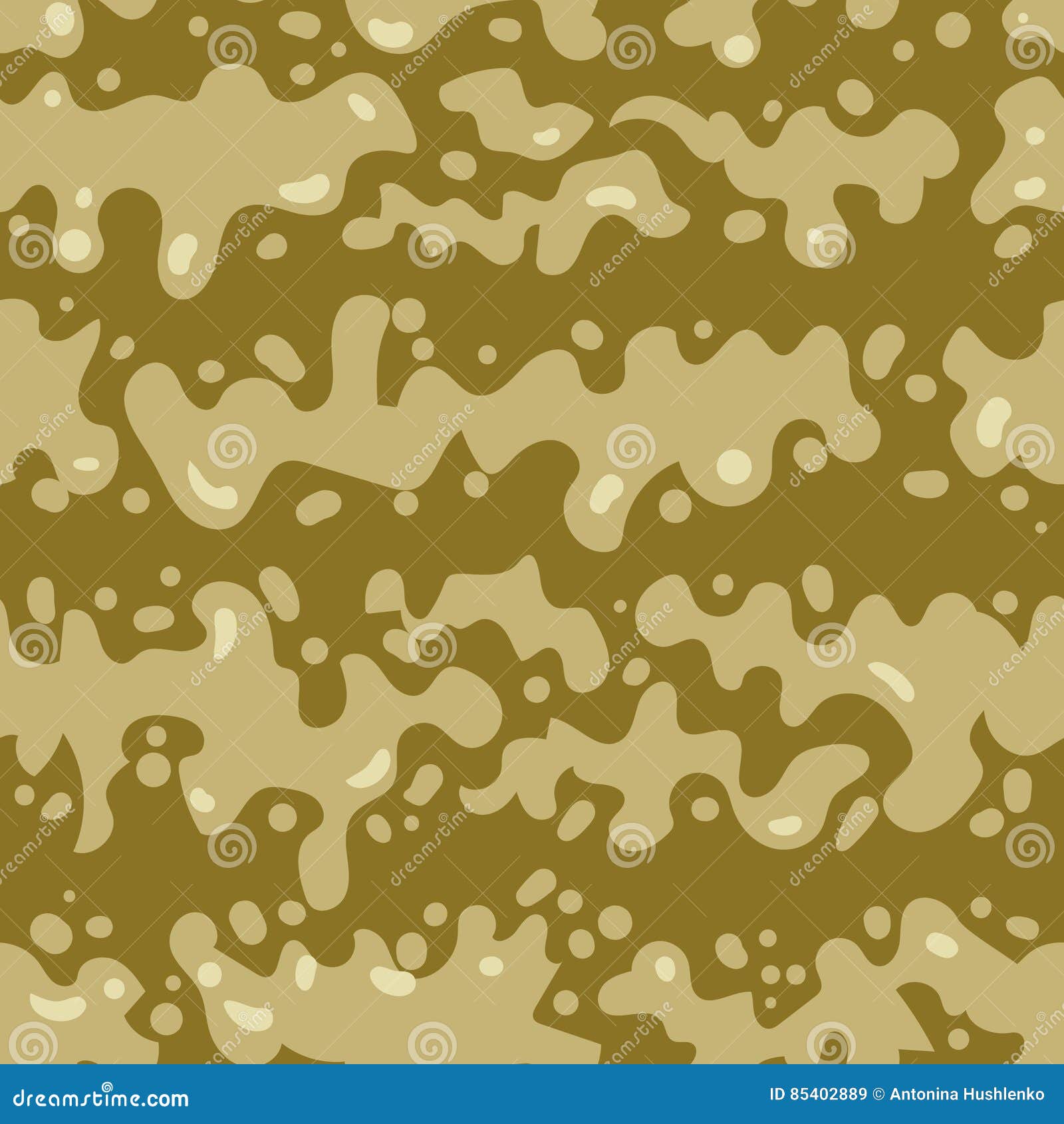 Seamless Pattern of Slime Drops. Vector Abstract Illustration Stock ...