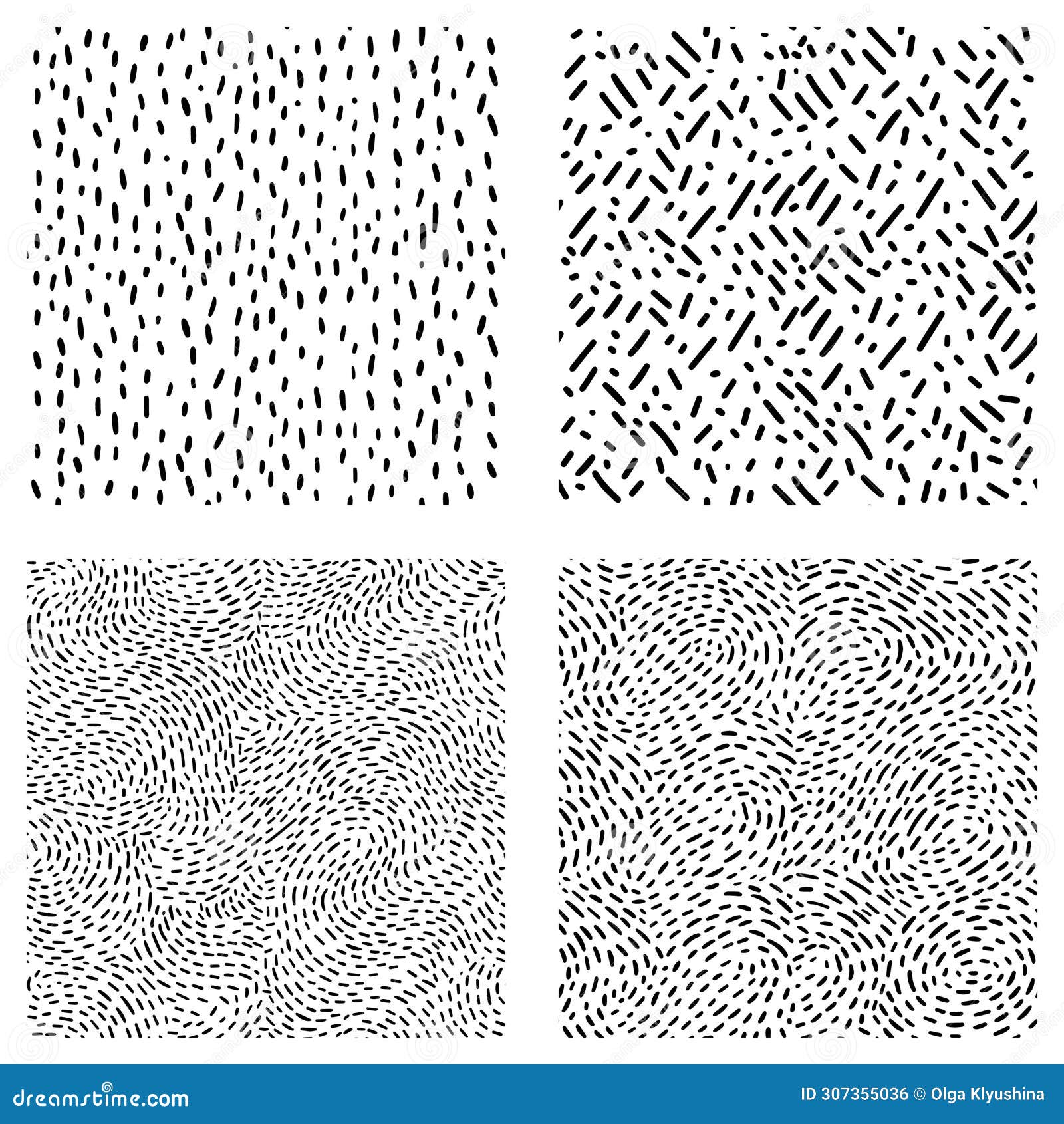 Seamless Pattern with Small Dots or Dashes. Stock Vector - Illustration ...