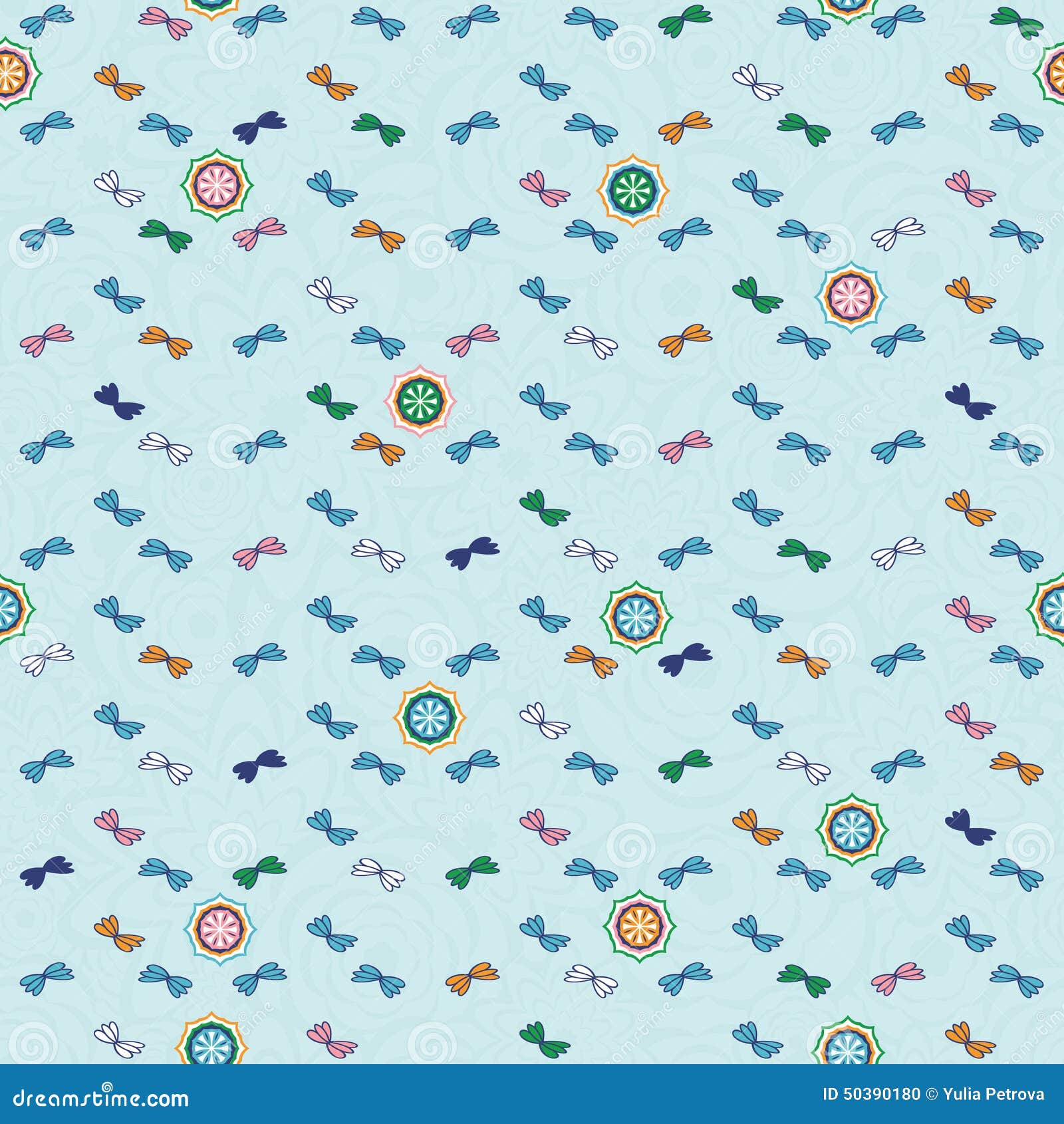 Seamless Pattern of Small Elements Stock Vector - Illustration of ...