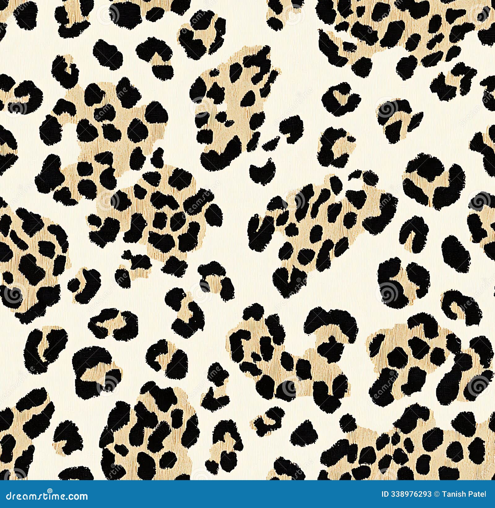 A Seamless Pattern of Small Leopard Spots Stock Illustration ...